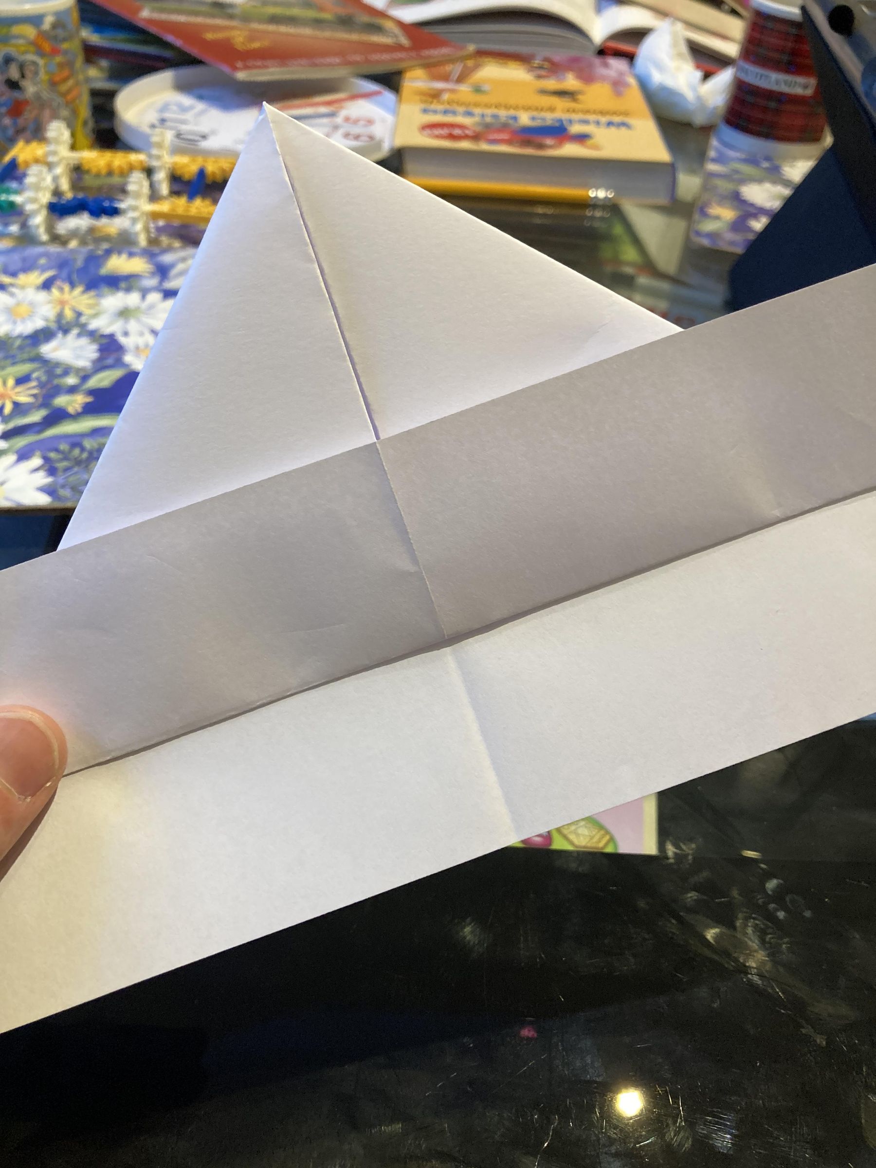 ⛵ Easy Origami Paper Boat (and Two Hats As a Bonus) : 5 Steps ...