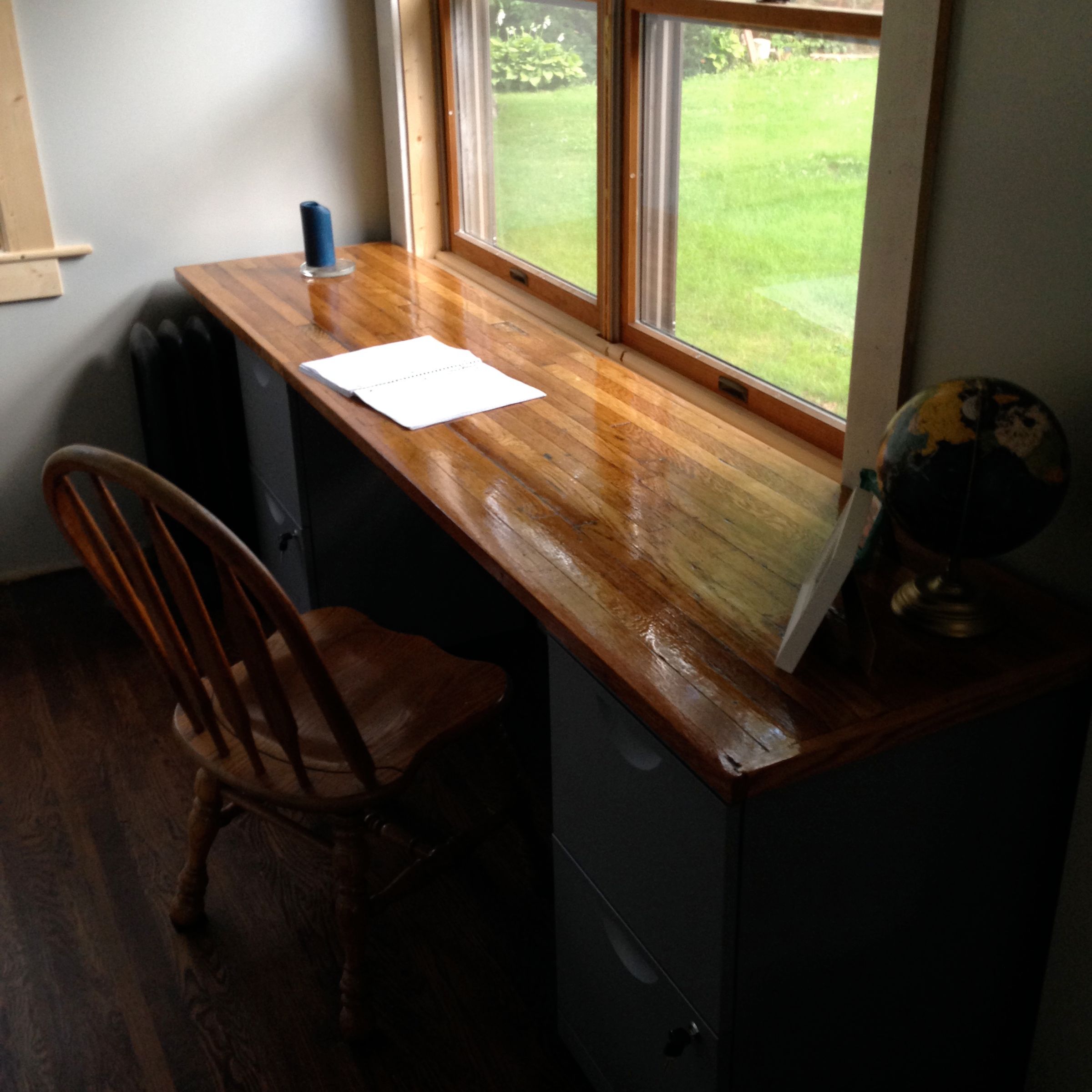 Red Oak Desk : 7 Steps (with Pictures) - Instructables