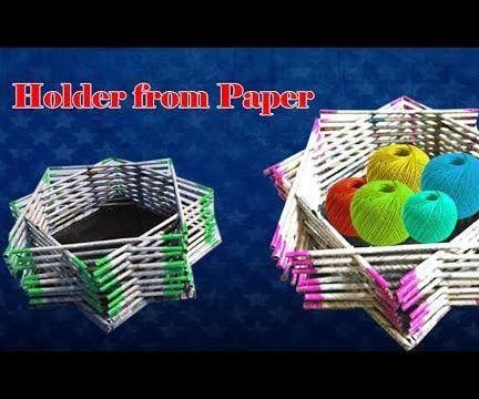Holder From Paper : 8 Steps - Instructables
