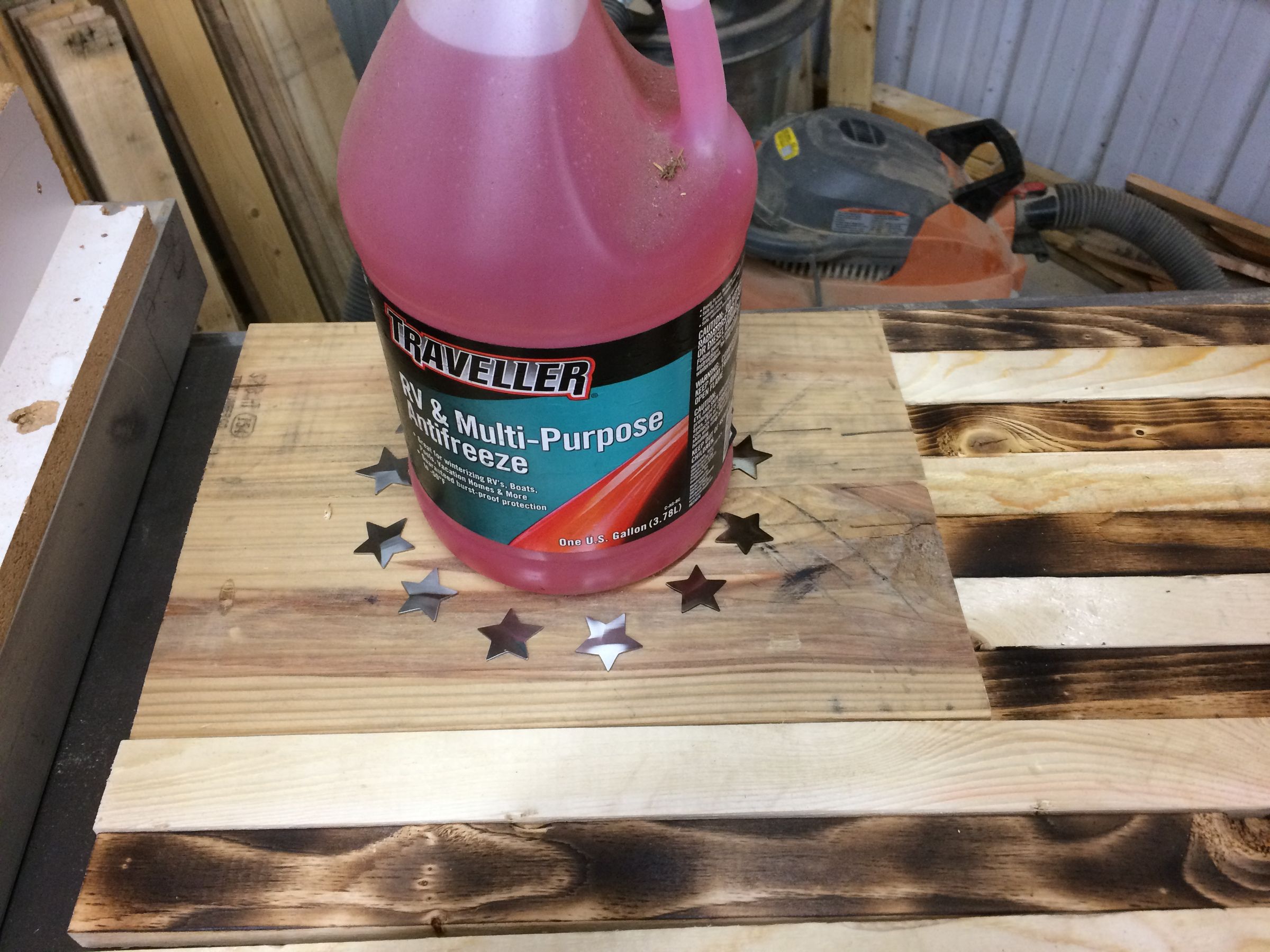 Pallet Wood American Flag (A.K.A. the Pyro Flag) : 15 Steps (with ...