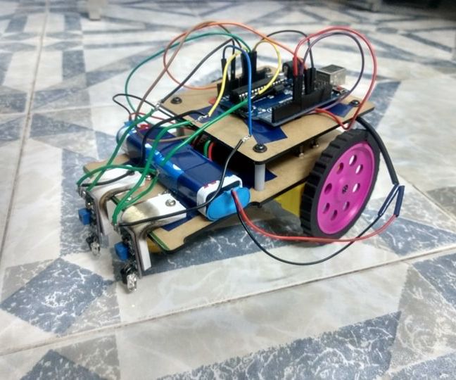 Arduino Based Line Following Robot 5 Steps Instructables 7728
