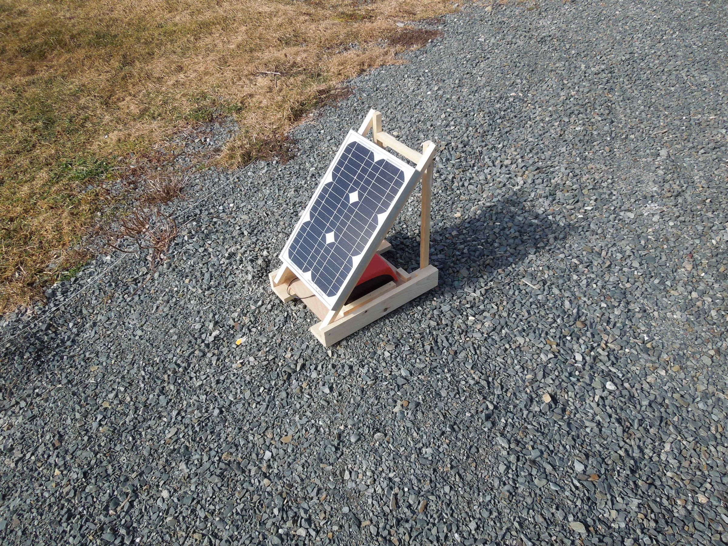 "Off Grid" DC Solar Electric Garage Lighting... Hard Wired and Fully ...