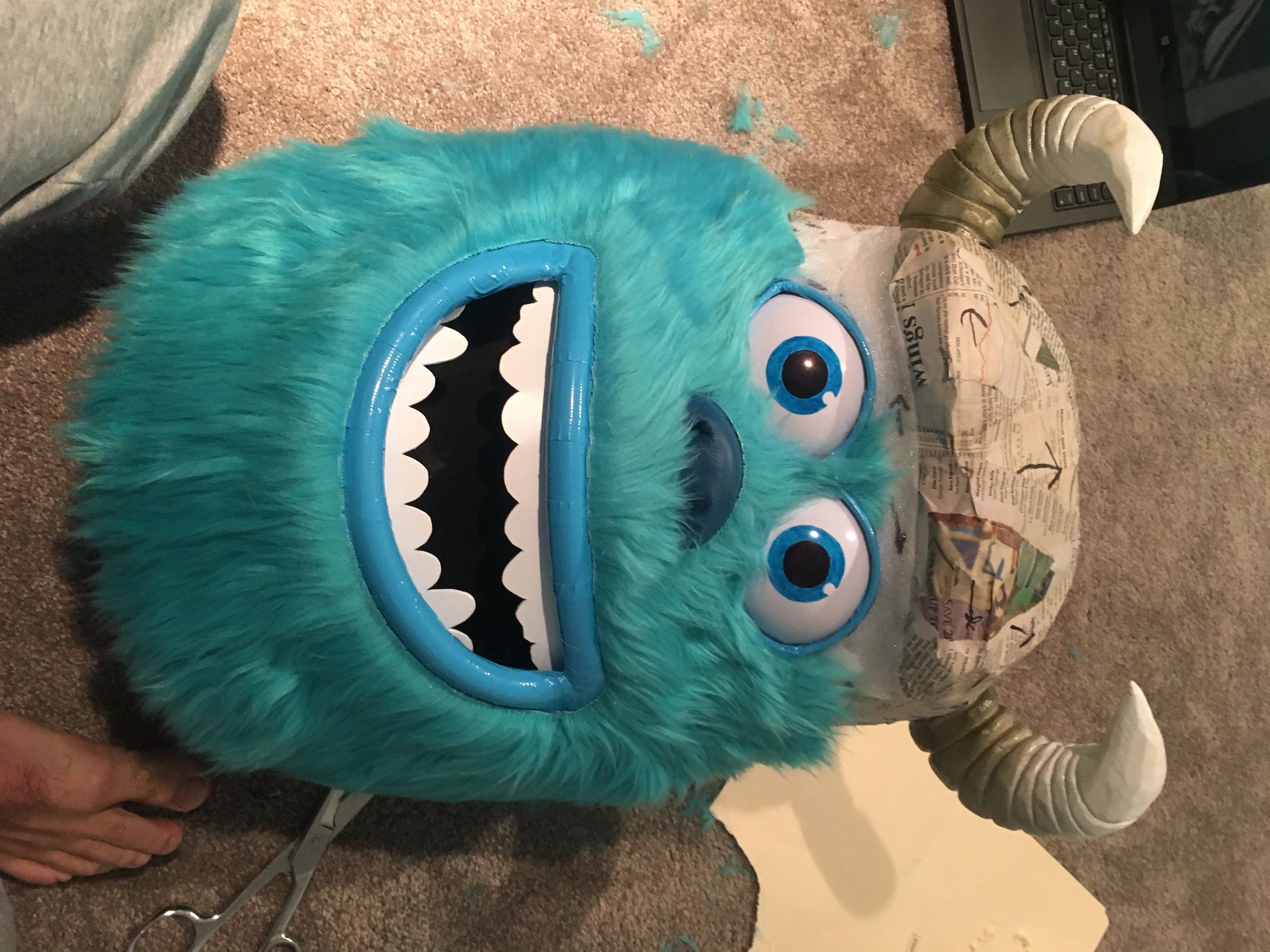 Sully From Monsters Inc : 11 Steps (with Pictures) - Instructables