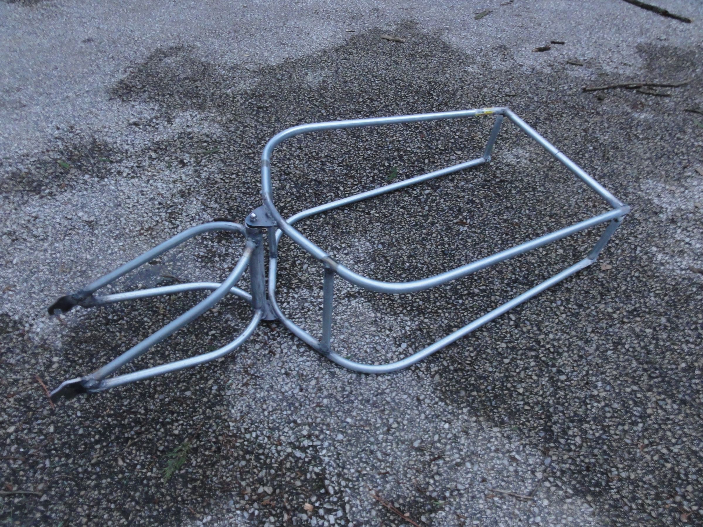 Single Wheel Bicycle Trailer With Suspension. : 10 Steps (with Pictures ...