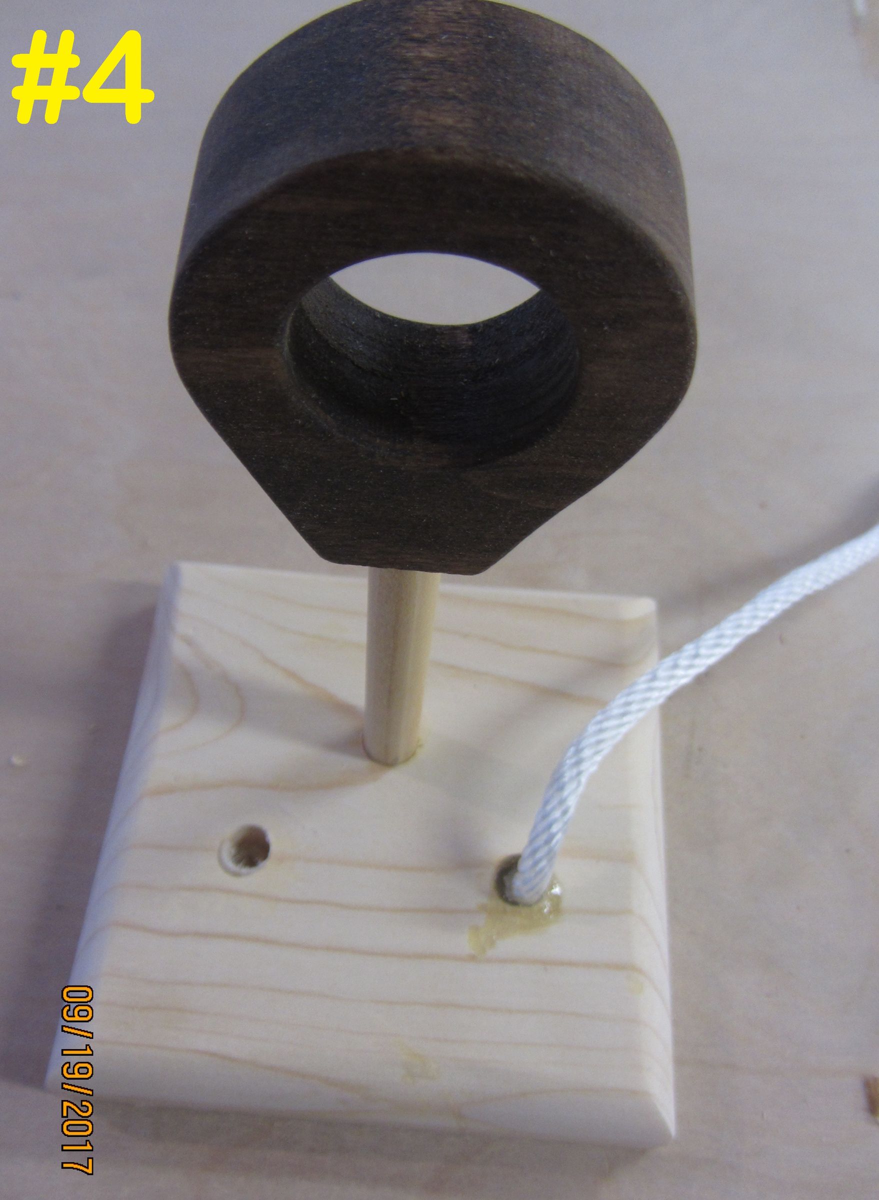 Wood Ball - Metal Ring Rope Puzzle : 16 Steps (with Pictures ...