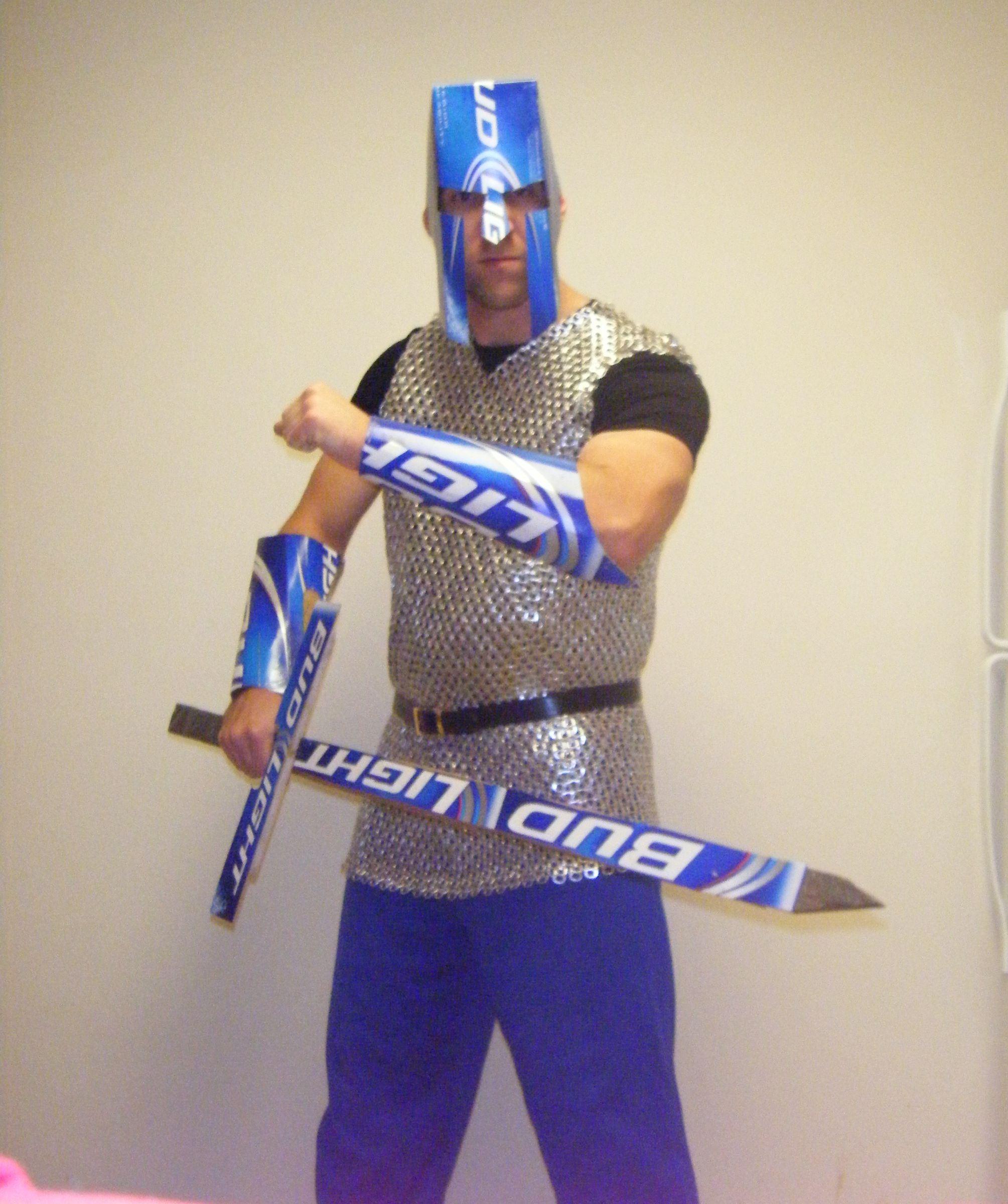 Becoming the Bud Light Knight : 11 Steps - Instructables