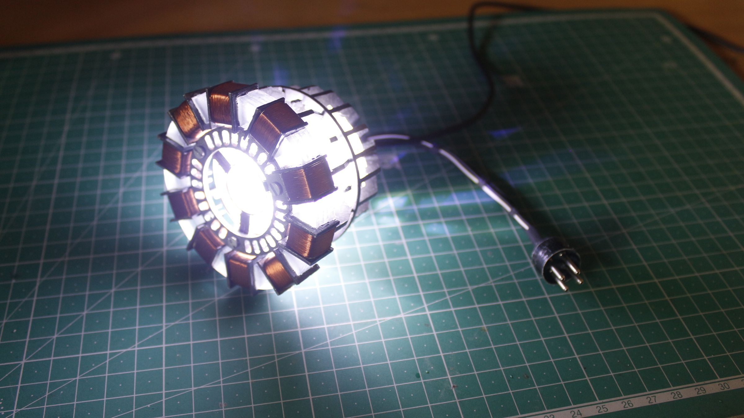 Easy MK1 Arc Reactor Replica (From Iron Man Movie) : 18 Steps (with ...