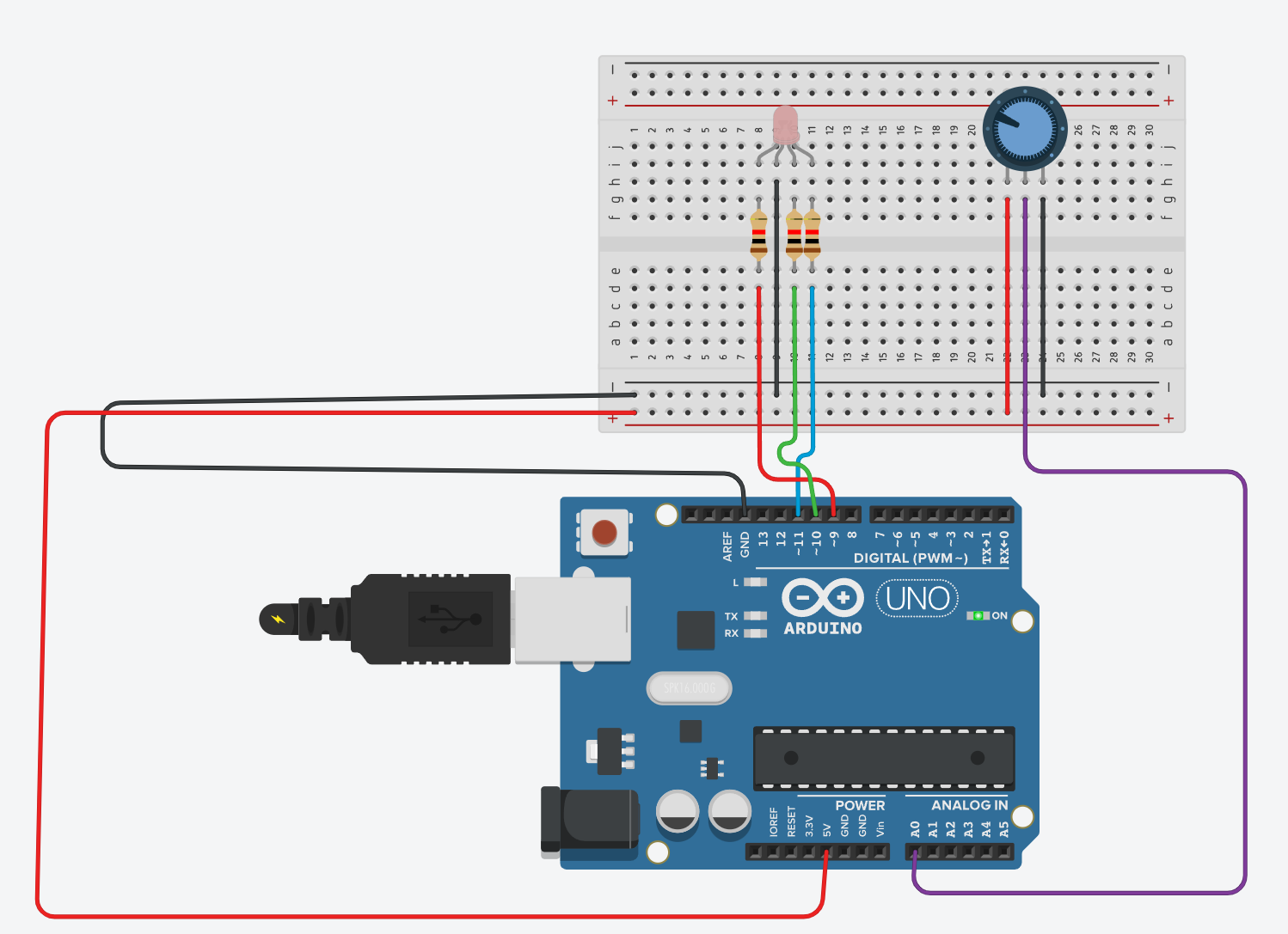 Regulador Led Rgb Con Potenciómetro - Instructables