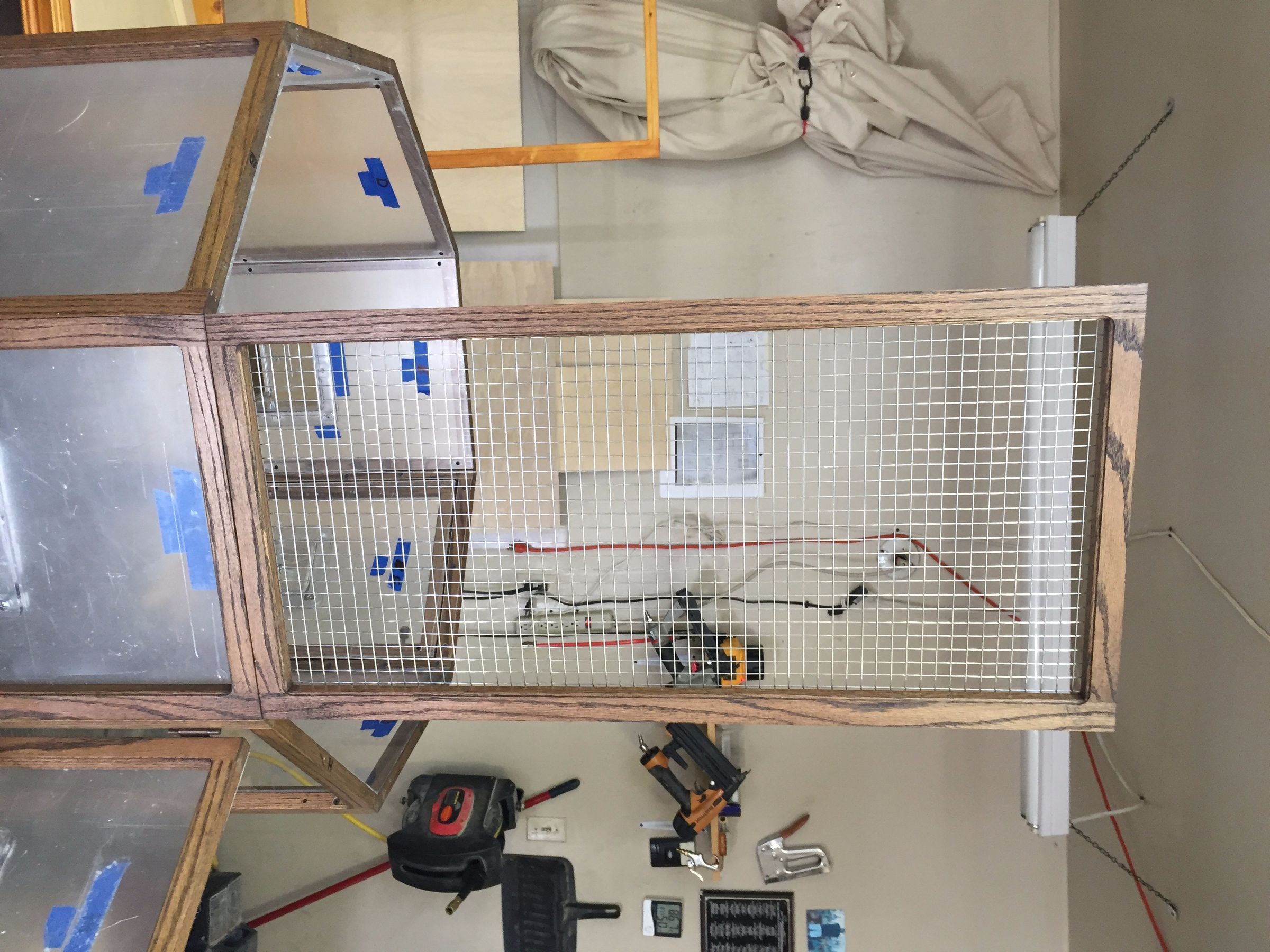 Chris' Oak Octagon Cage and Cabinet : 5 Steps (with Pictures ...