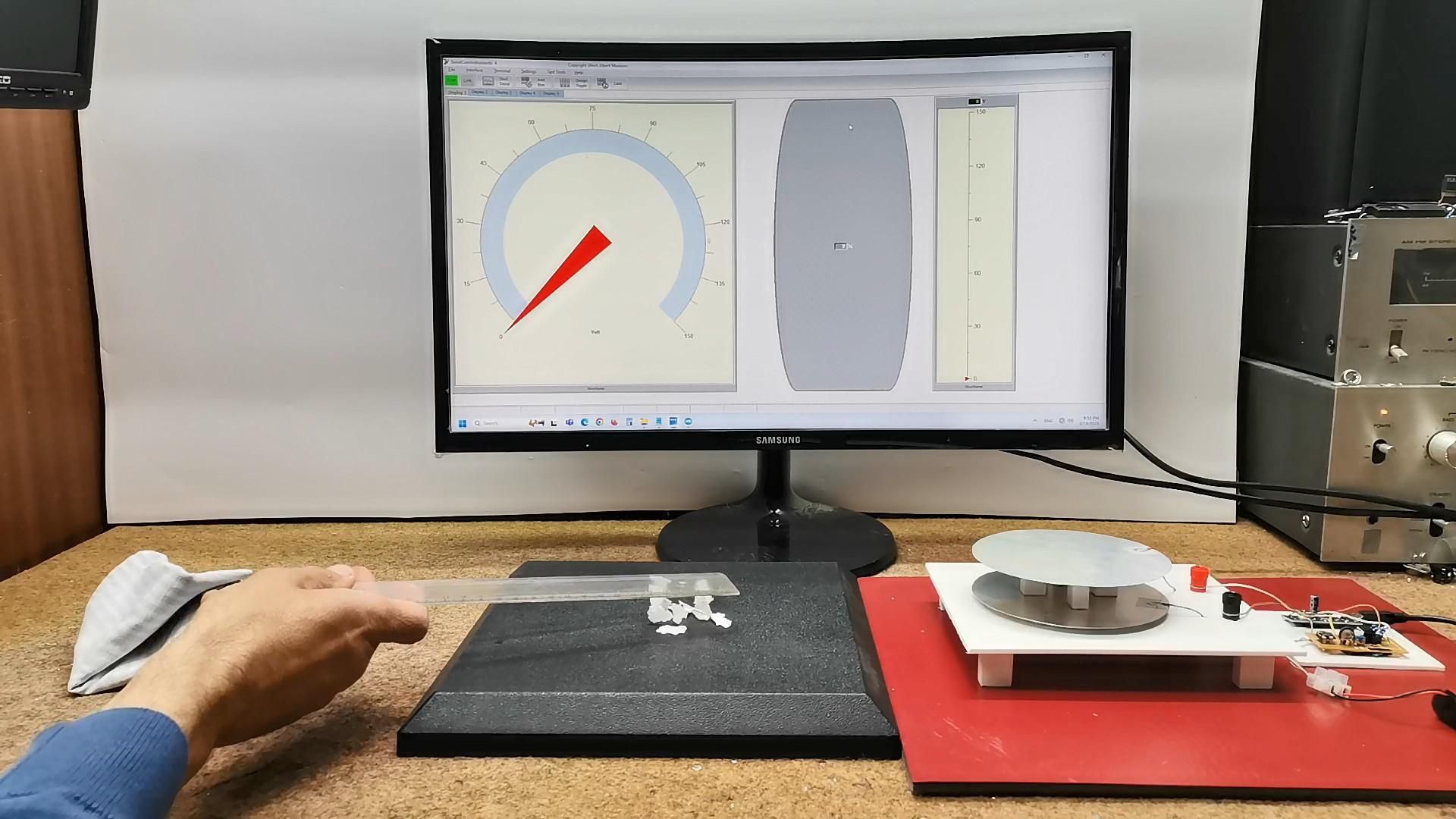 DIY Static Charge Monitor - Electrostatic Field Detector (Arduino ...