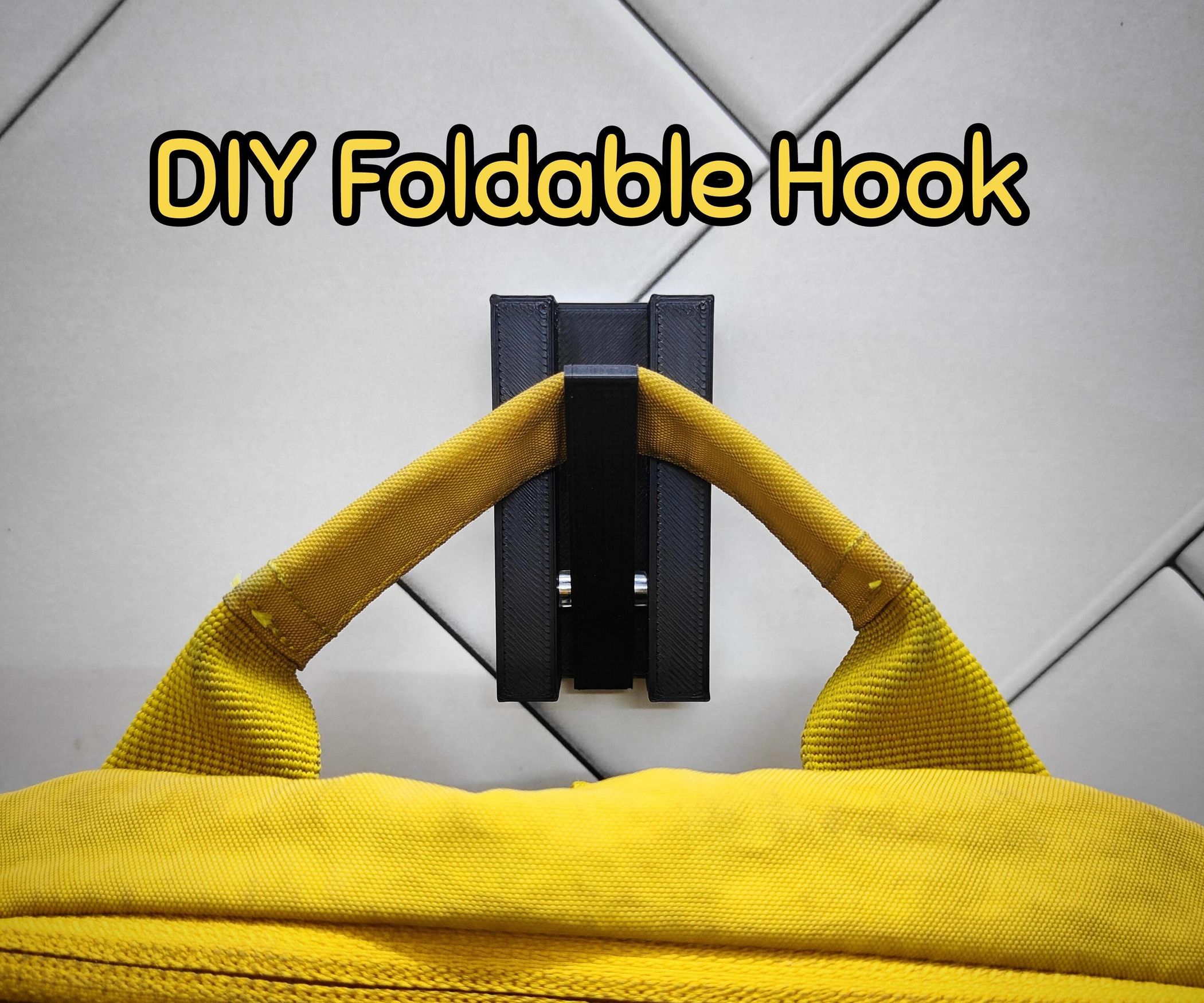 DIY Decorative Foldable Wall Hook : 10 Steps (with Pictures ...