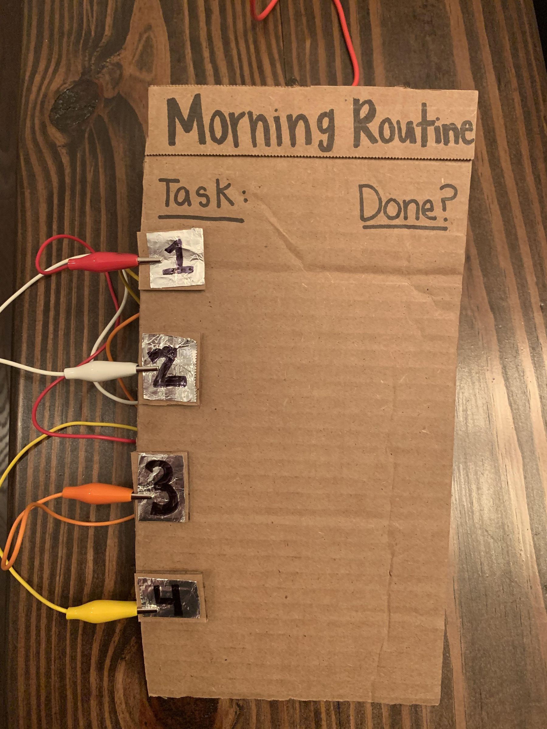 Morning Routine With Makey Makey : 7 Steps - Instructables