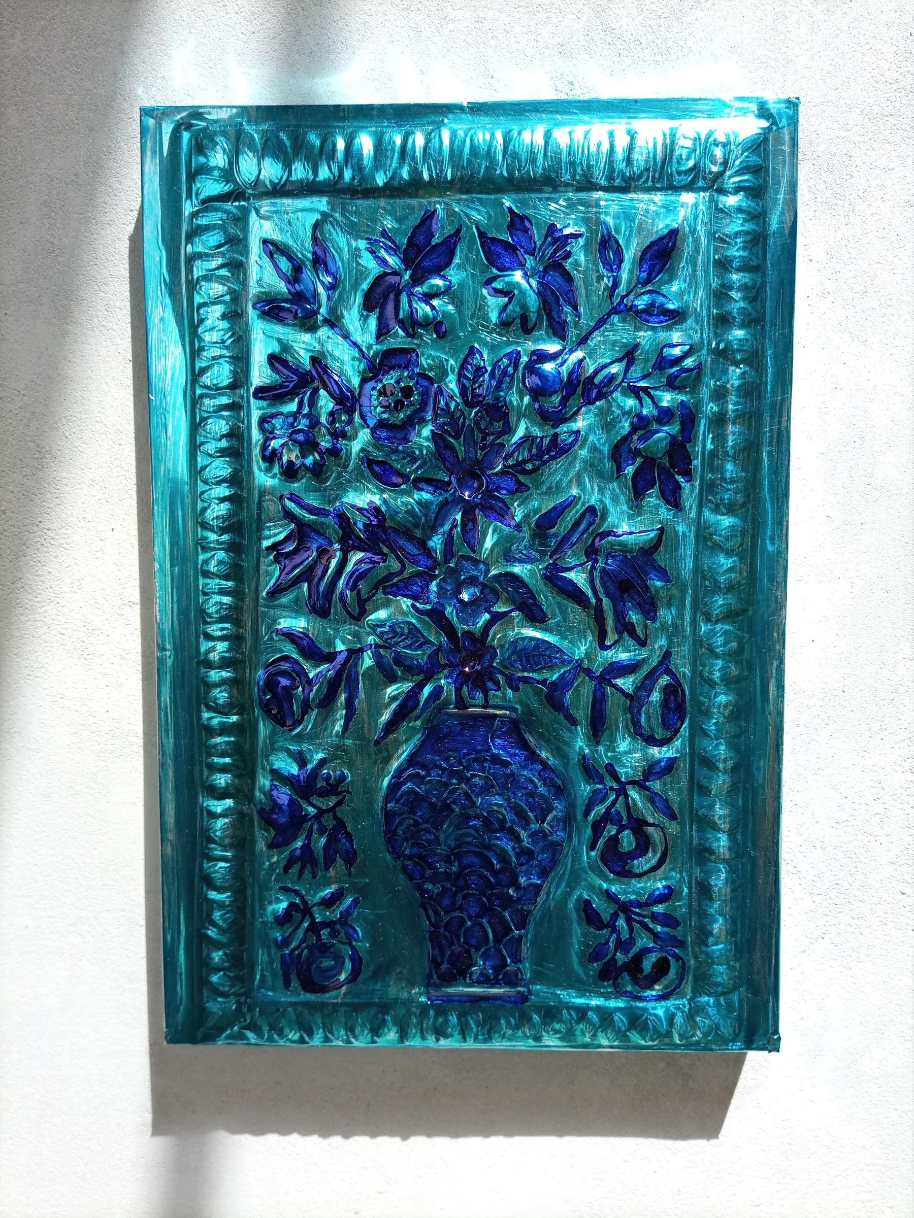 How to Make Embossed Painting|Metal Art : 4 Steps - Instructables