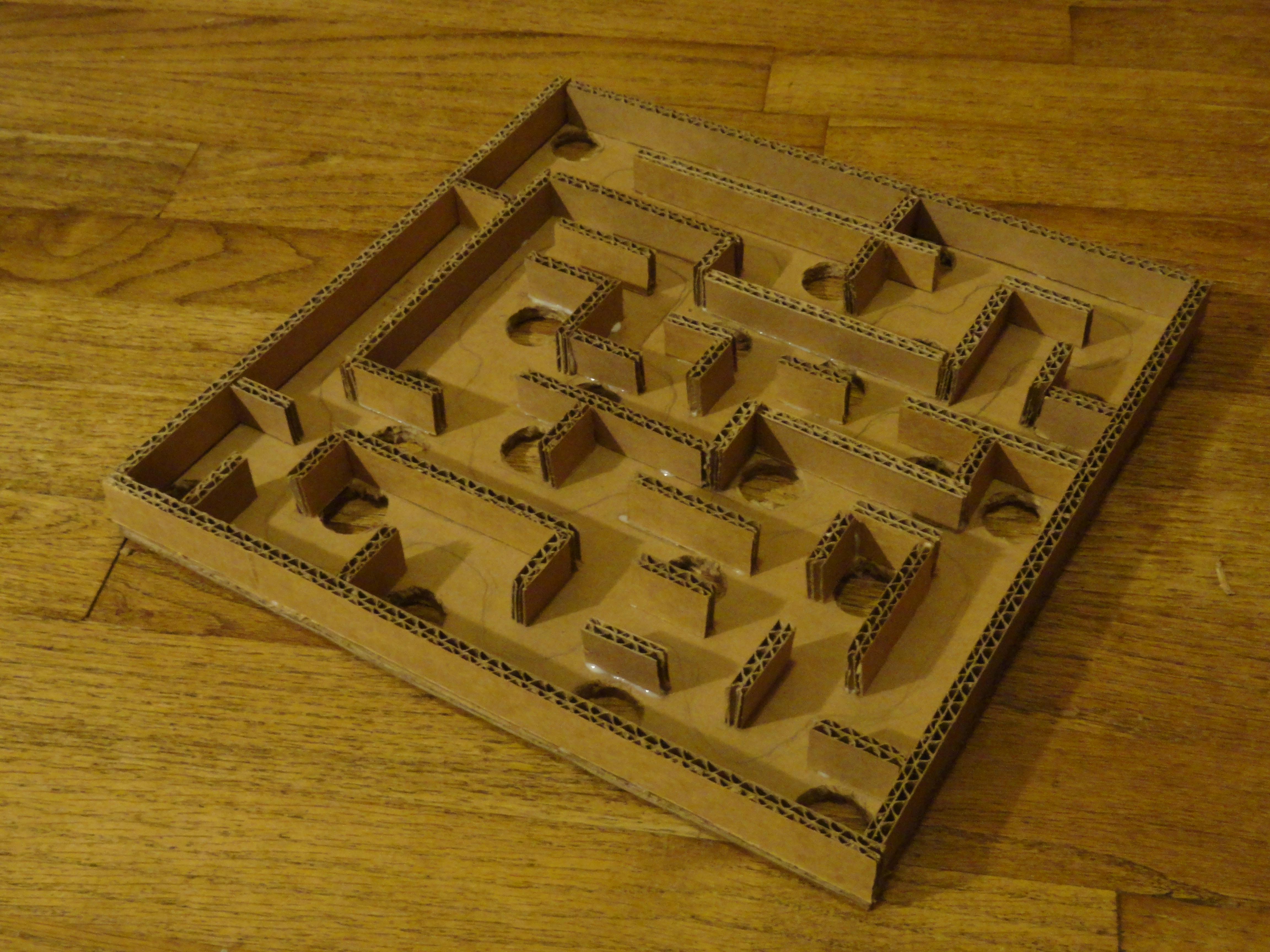 Cardboard Marble Labyrinth : 16 Steps (with Pictures) - Instructables