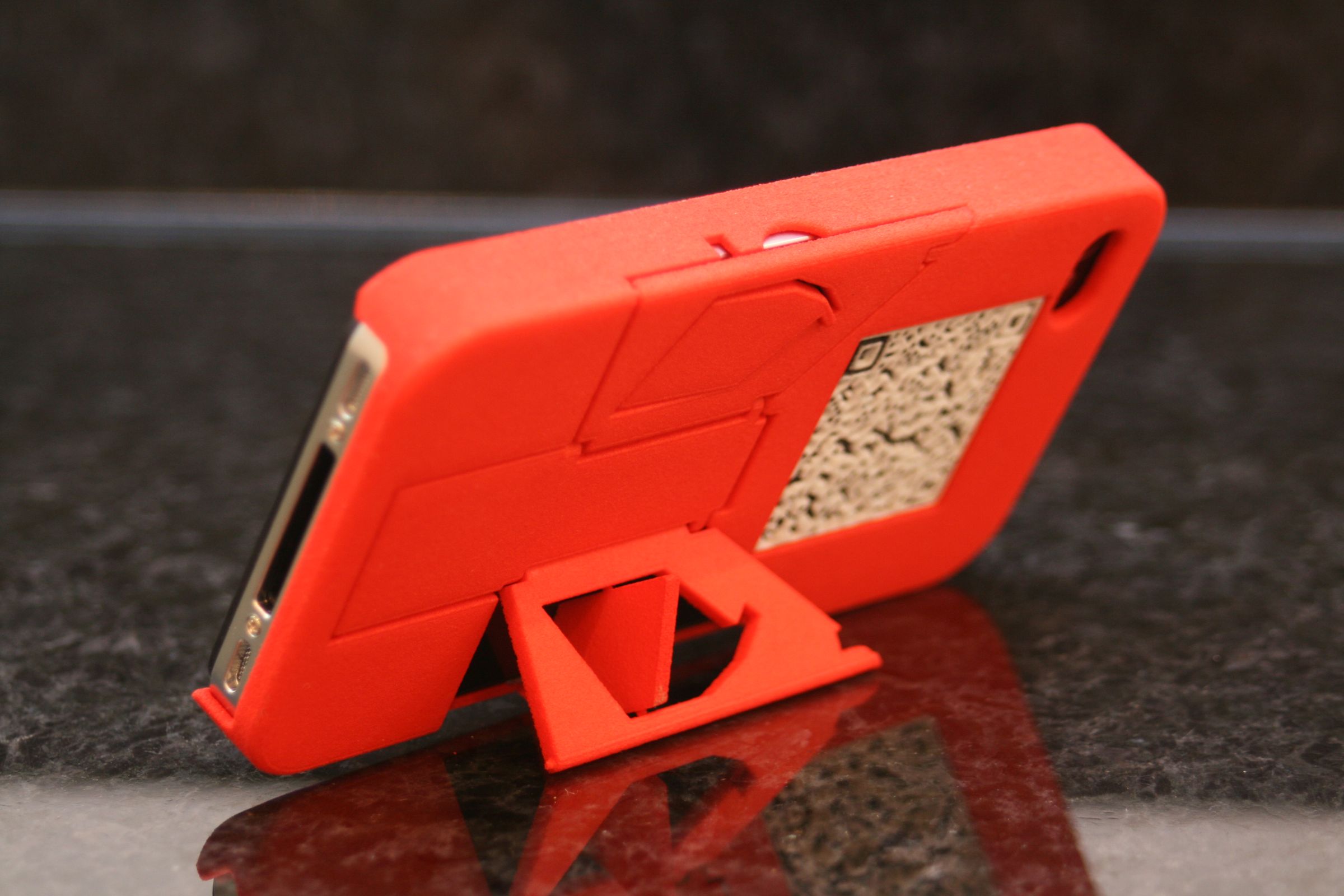 TriStand QR 3D Printed IPhone Case - Instructables