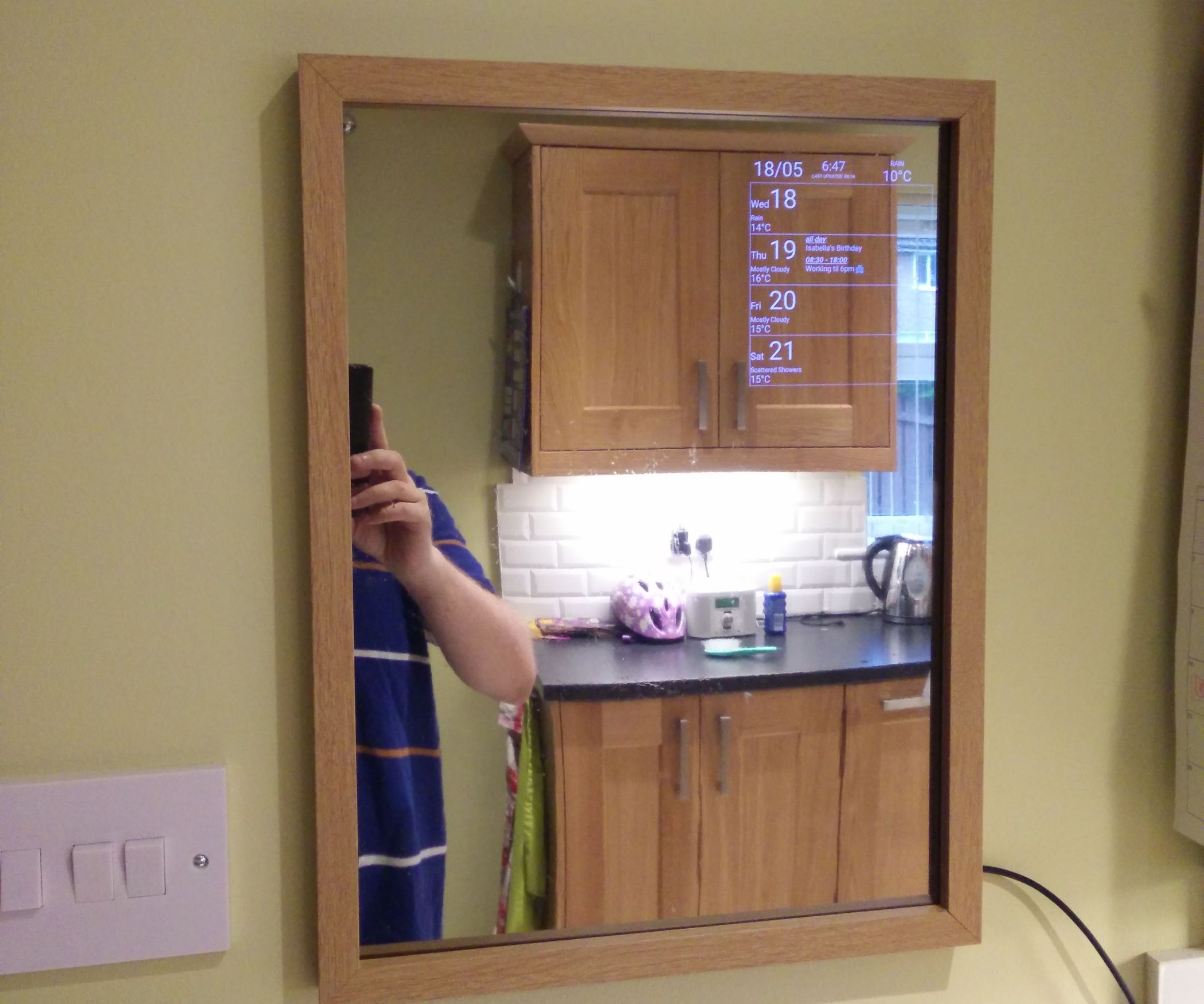 Android Motion Sensing Smart Mirror : 4 Steps (with Pictures ...