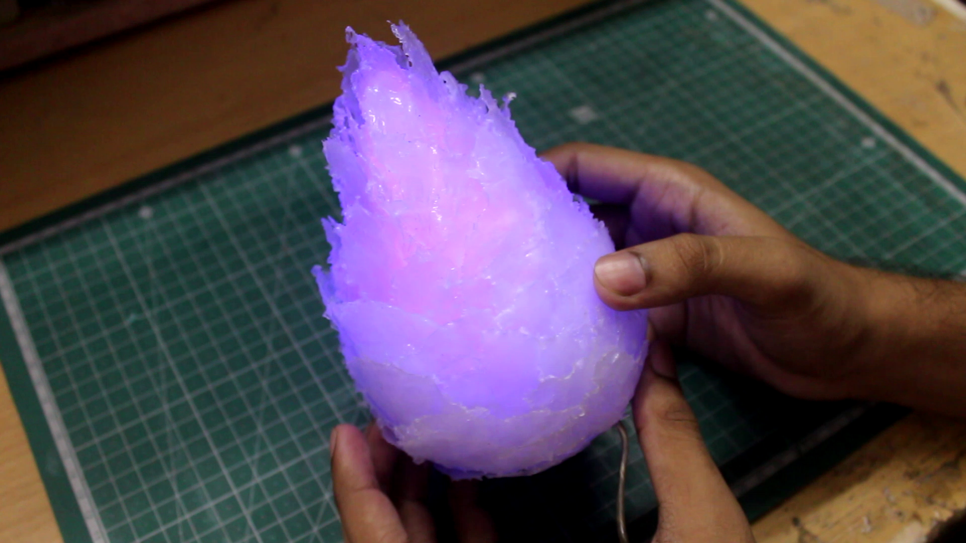 DIY Blue Fireball Using Hot Glue : 11 Steps (with Pictures) - Instructables