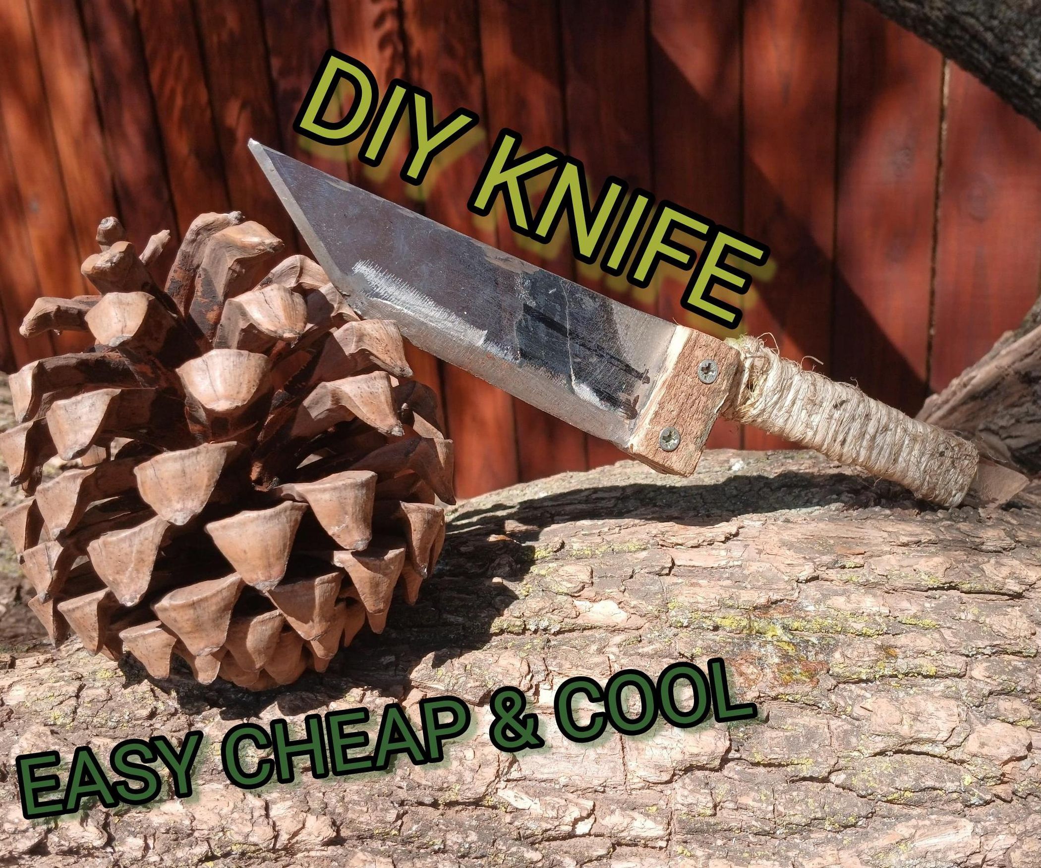 DIY Fixed Blade Knife 🔪🔪 : 6 Steps - Instructables