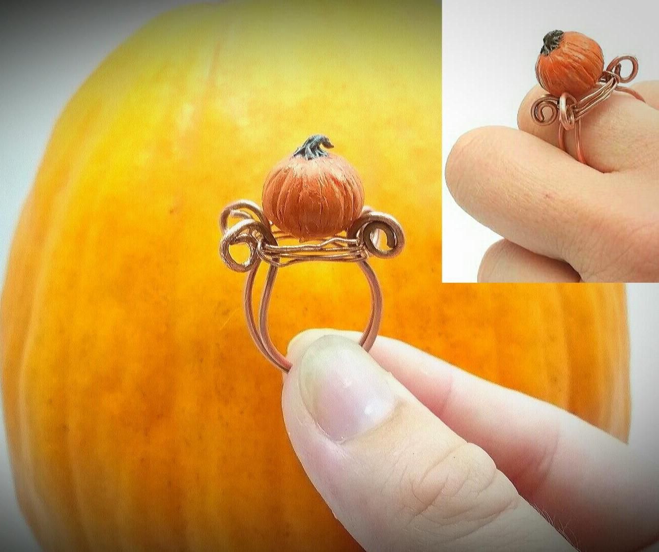 Pumpkin Ring : Fall Jewelry : 8 Steps (with Pictures) - Instructables