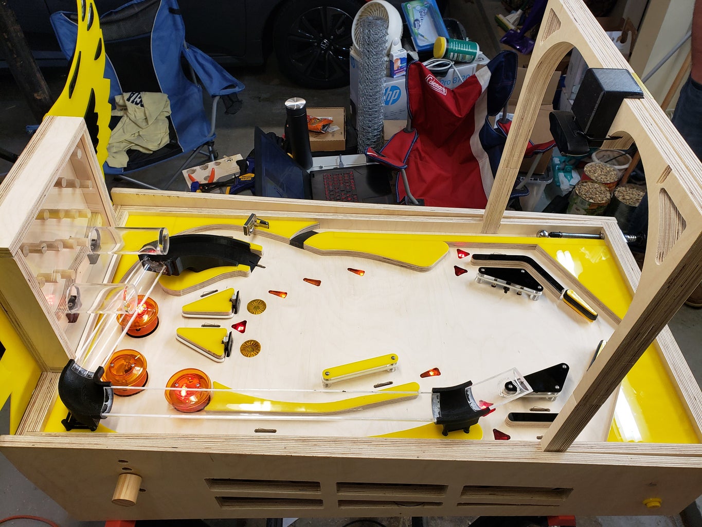 Arduino Pinball Machine That Plays Itself 13 Steps With Pictures Instructables