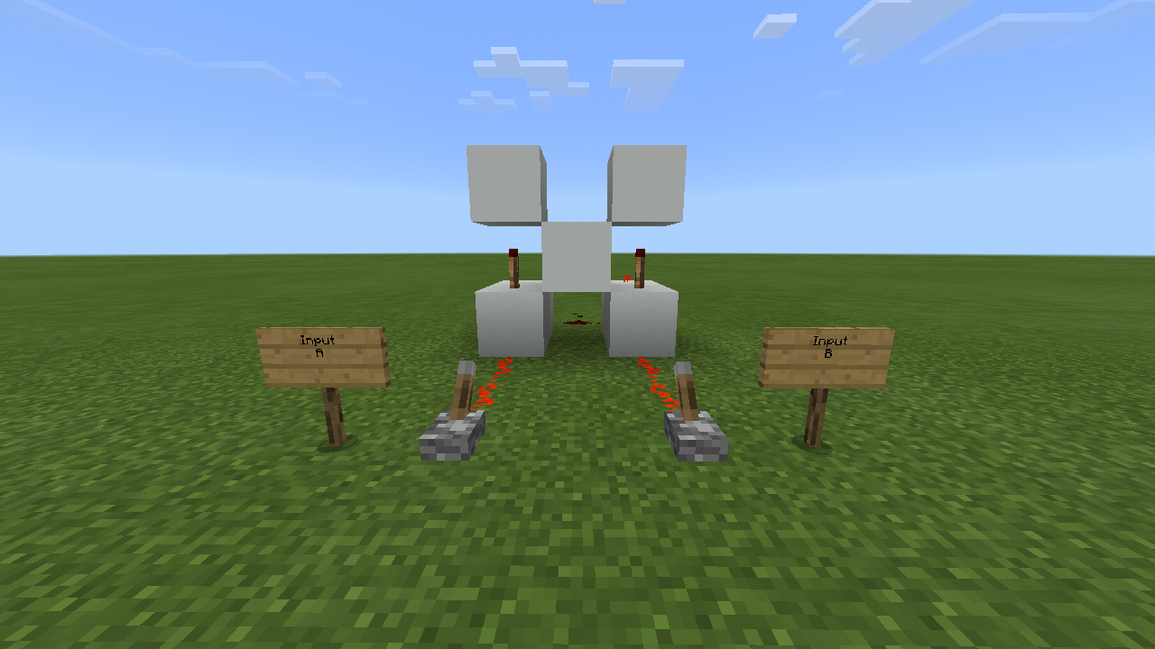 Redstone Addition Calculator in Minectaft : 6 Steps - Instructables