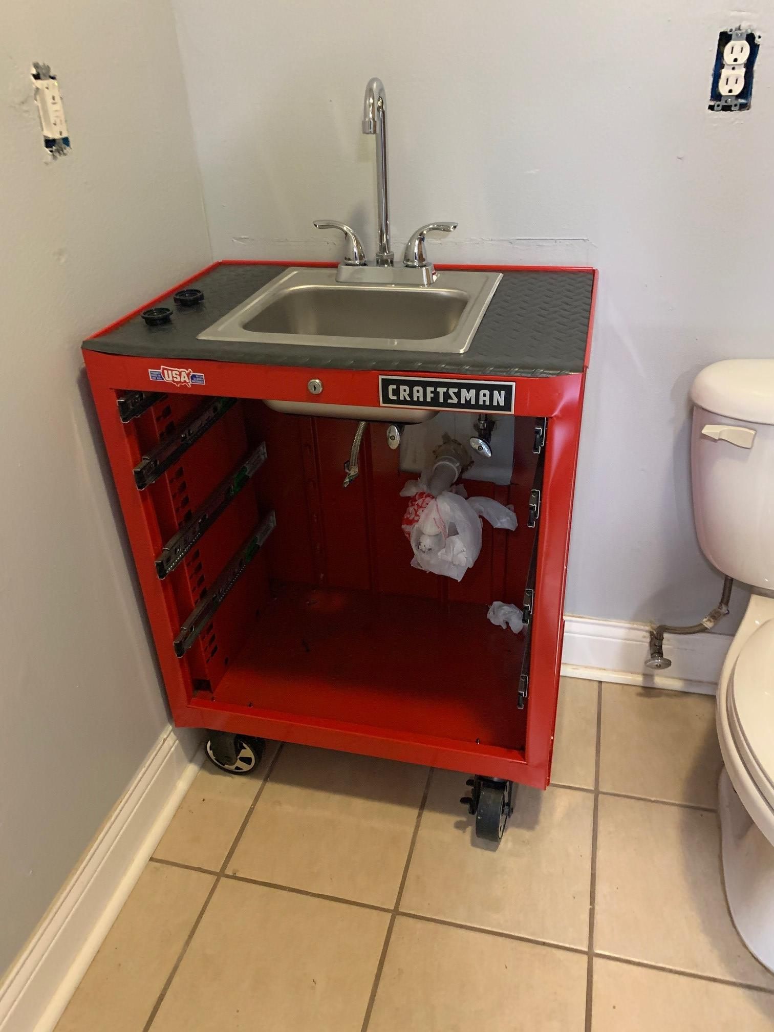 Workshop Toolbox Sink : 8 Steps (with Pictures) - Instructables