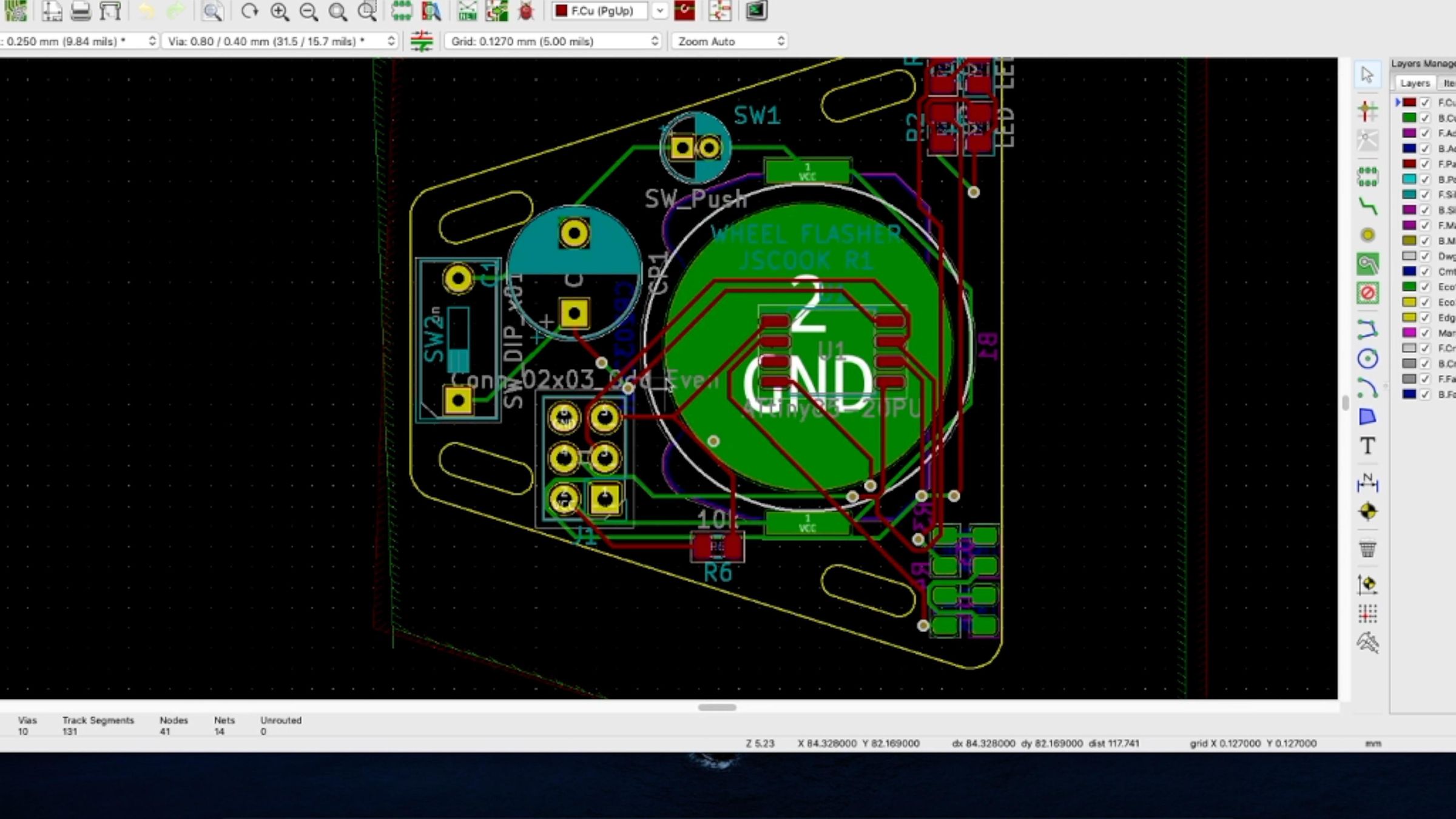 Bike Wheel Light PCB : 8 Steps (with Pictures) - Instructables