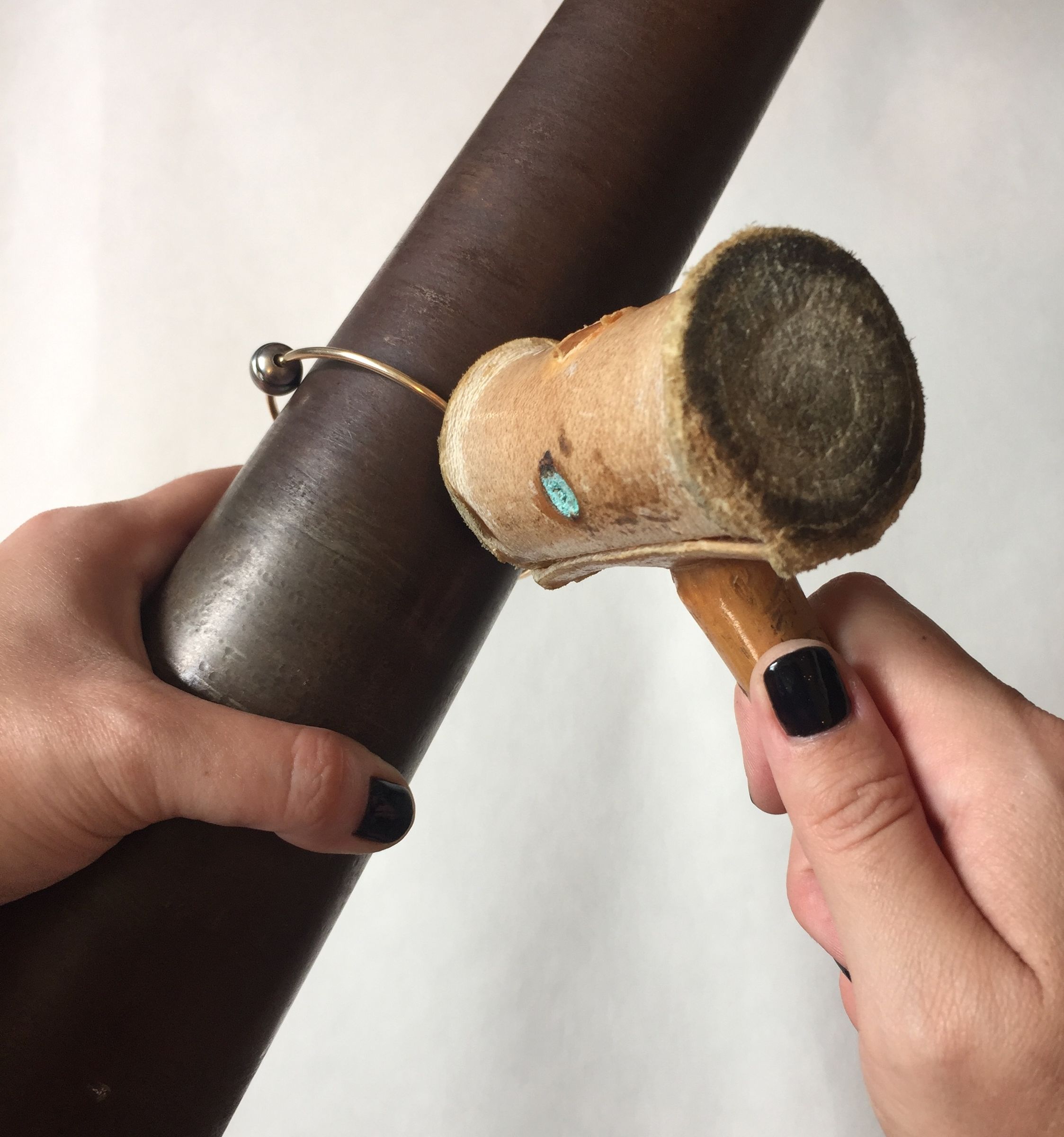 Bangle Bracelet With Tahitian Pearl : 9 Steps (with Pictures ...