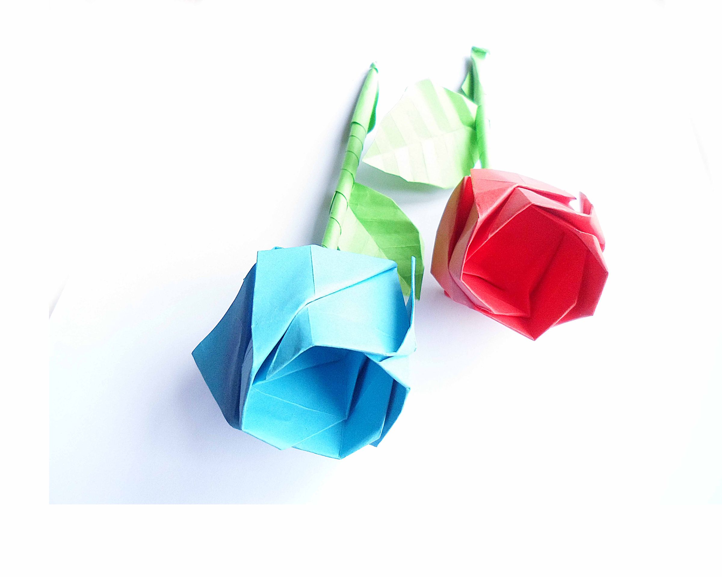 DIY Origami Rose *step by Step : 16 Steps (with Pictures) - Instructables