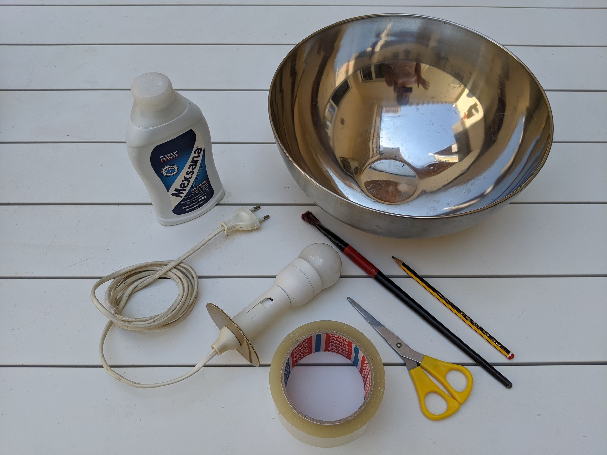 Super Easy Clear Adhesive Lamp Shade : 10 Steps (with Pictures ...