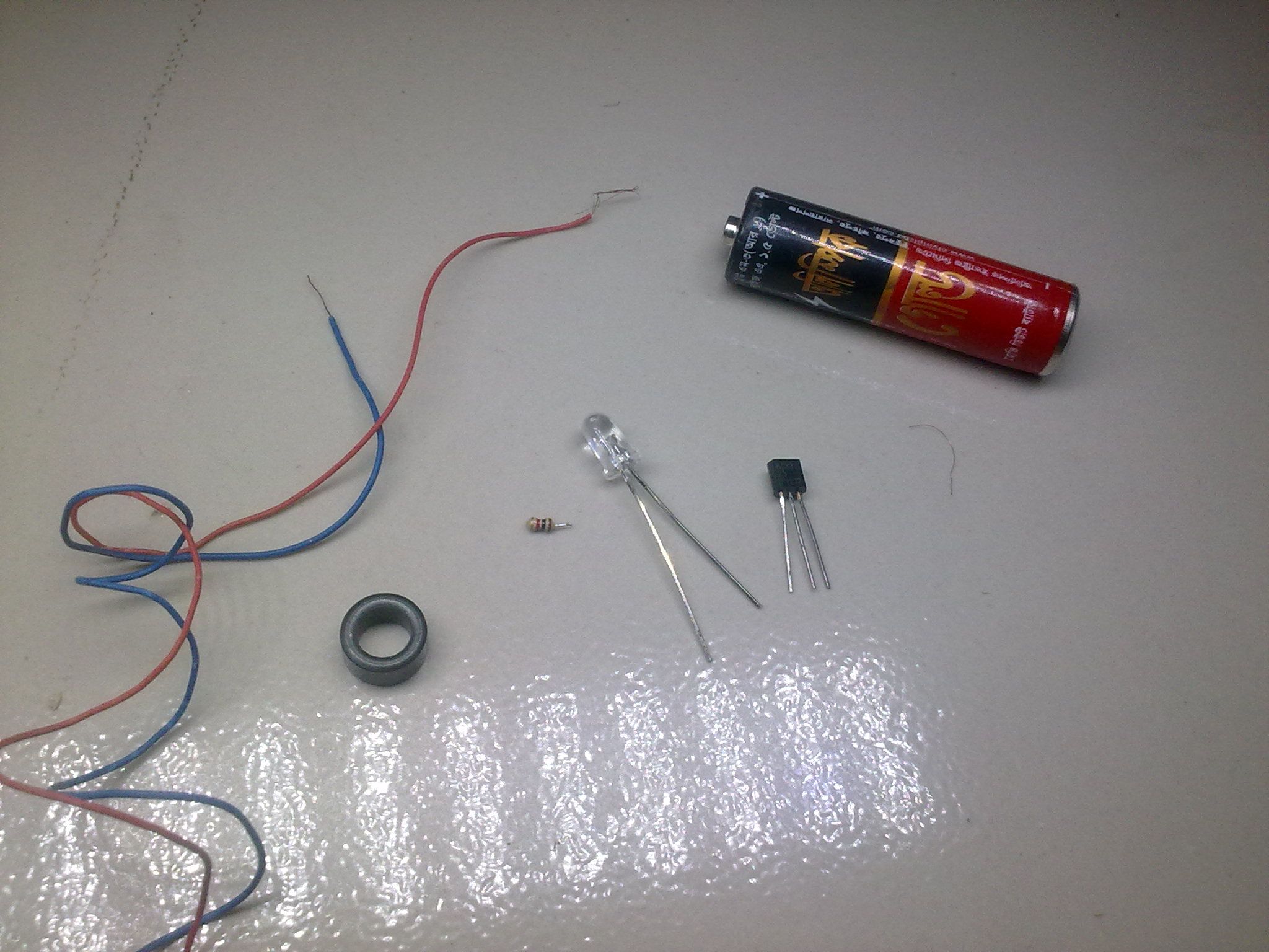 Make a Joule Thief Easily : 9 Steps - Instructables