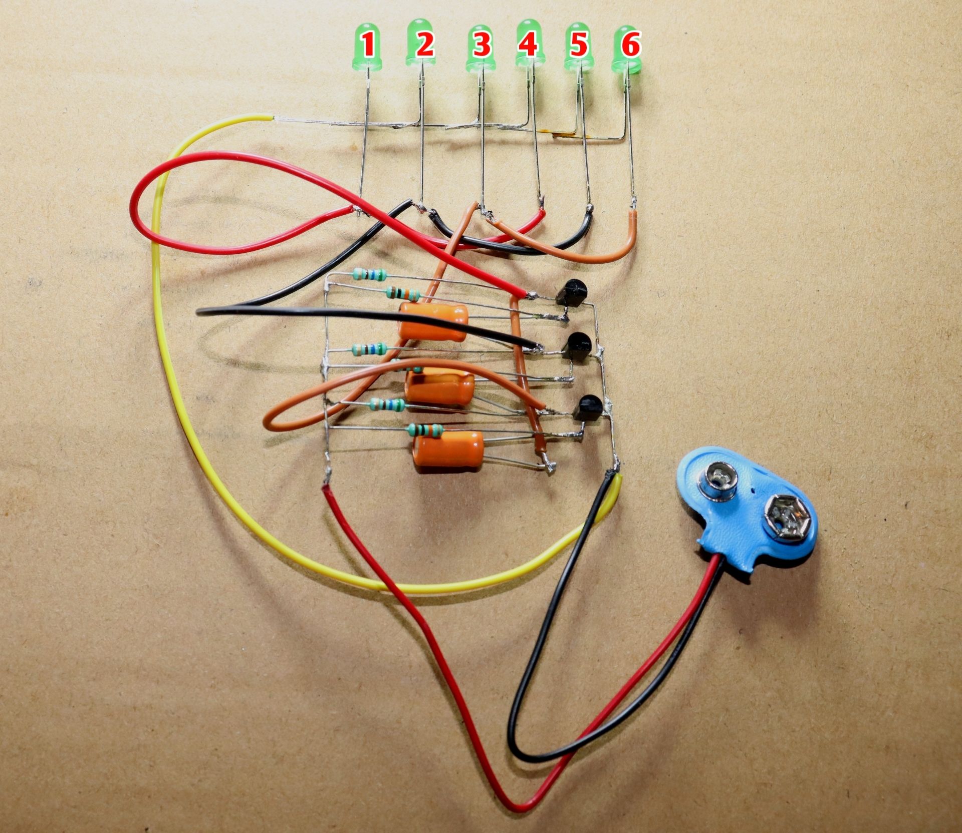 How to Make Best LED Chaser Circuit Without IC : 15 Steps - Instructables