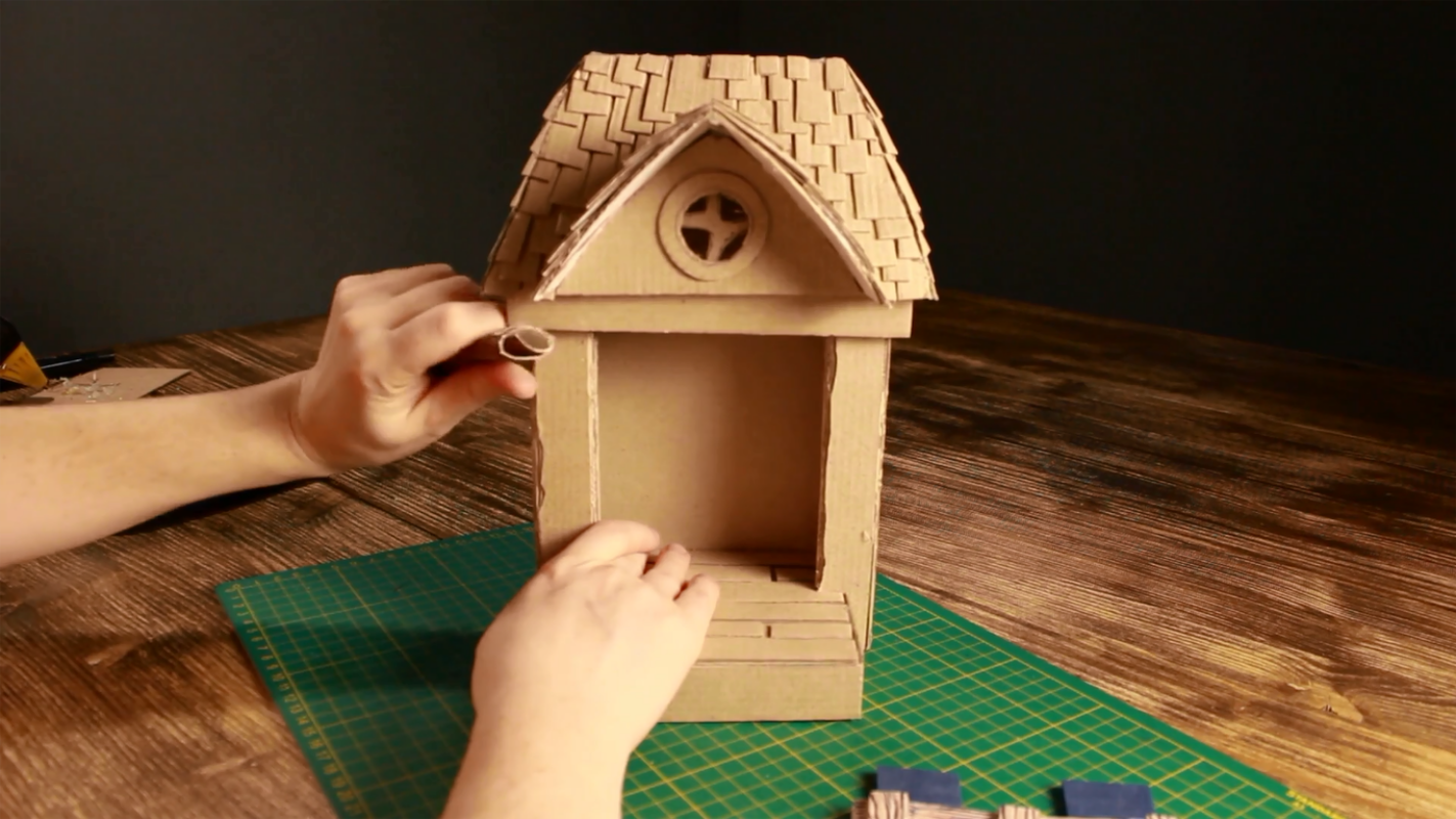 DIY Fairy Door Using Cardboard : 4 Steps (with Pictures) - Instructables