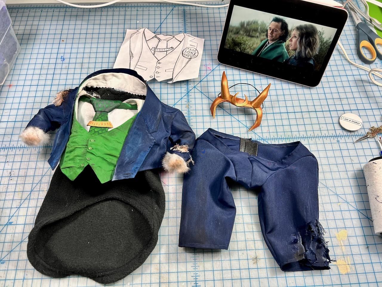 Loki Dog Cosplay: Loki for "PAW"sident : 25 Steps (with Pictures ...