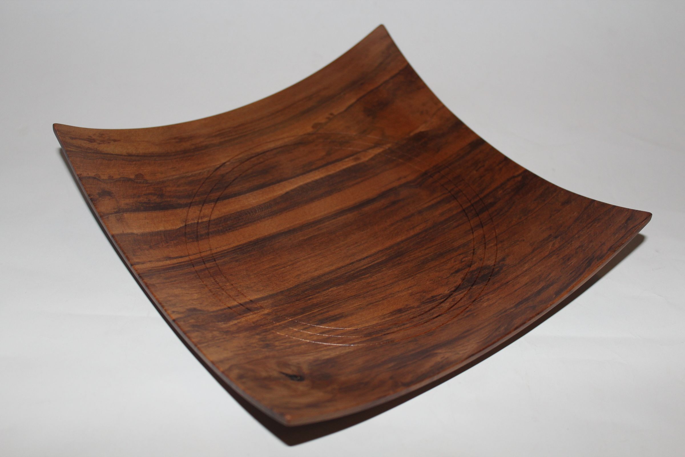 Square Wooden Bowl