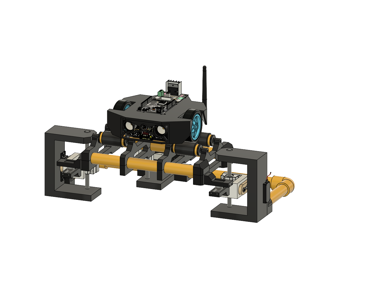 3D Printed Advanced Mobile Robot and Testing Platform : 75 Steps (with ...