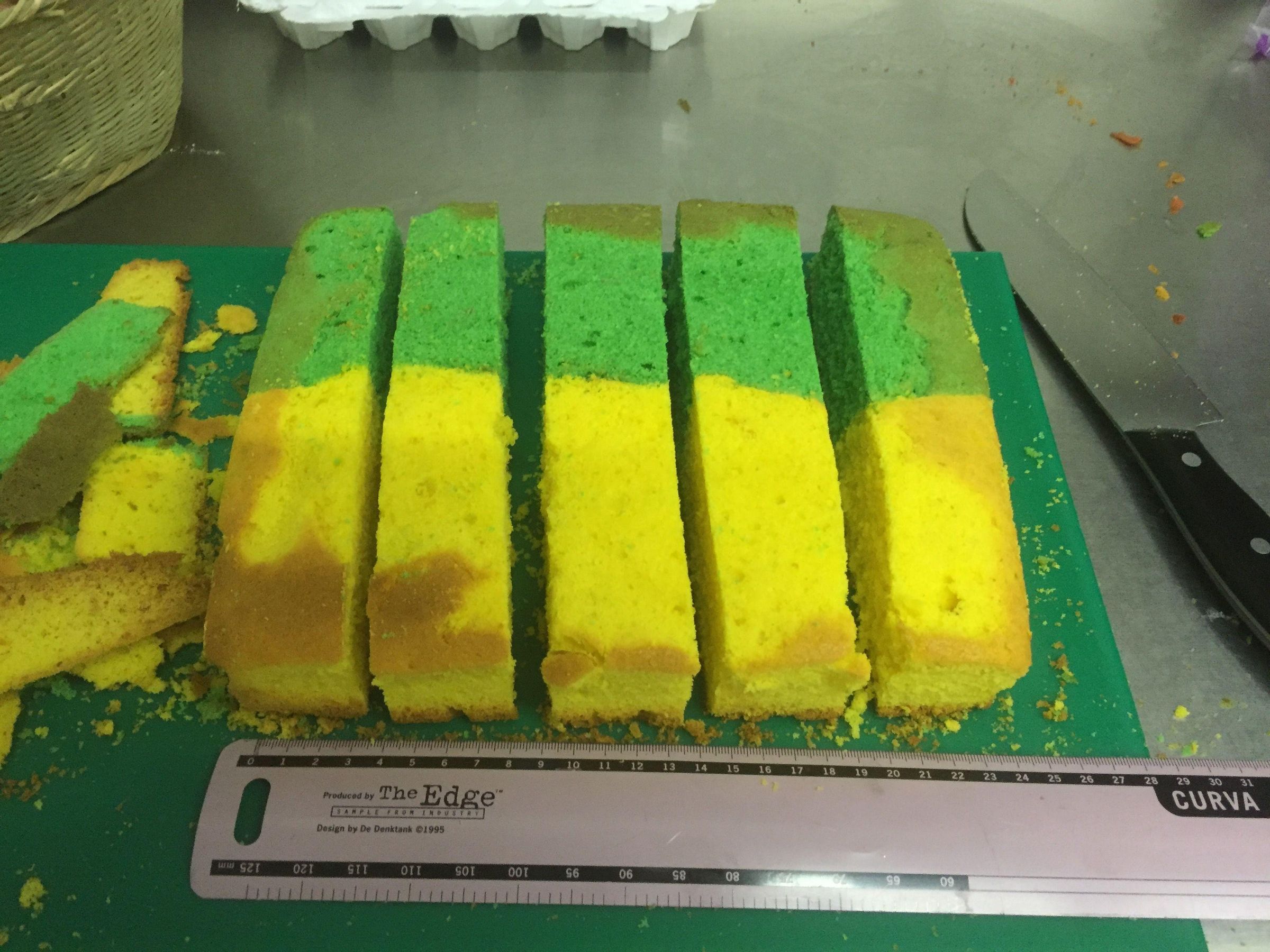 Simplified Two-Tin Rainbow Cake : 4 Steps (with Pictures) - Instructables