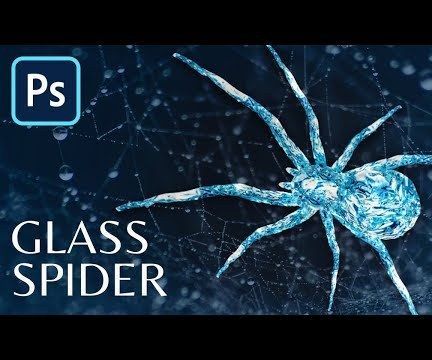 Photo Manipulation / Glass Spider in Photoshop (with Pictures and Video ...