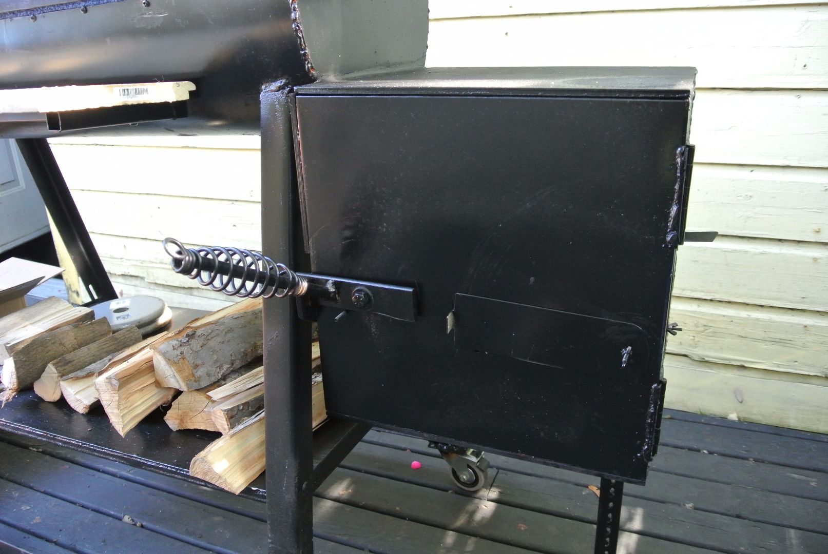 How to Build a Reverse Flow Offset Smoker : 7 Steps (with Pictures ...