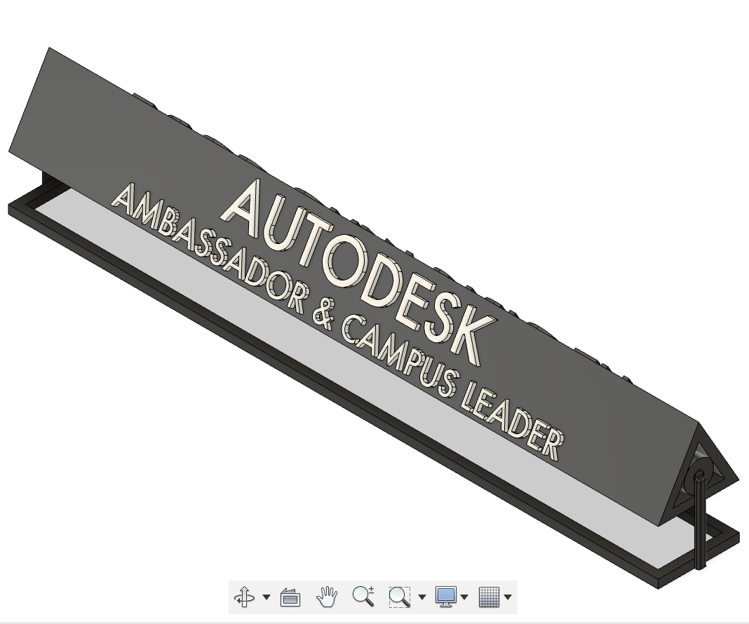 Multi-Sided Spinning Name Plate in Fusion - Beginner Tutorial : 9 Steps ...