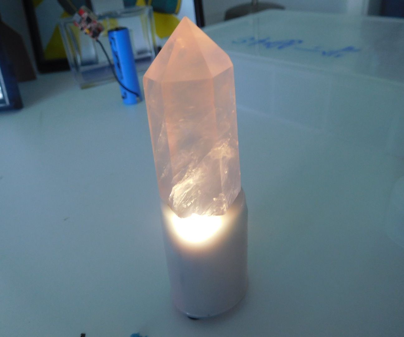 Easy DIY Crystal Lamp : 4 Steps (with Pictures) - Instructables