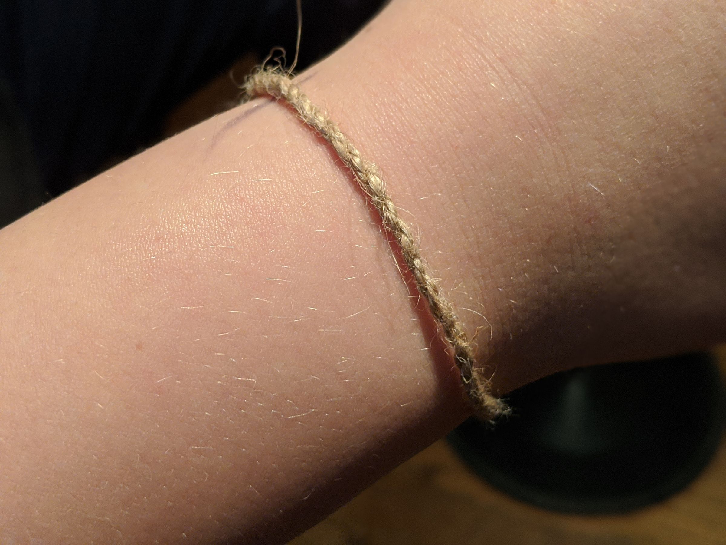 How to Make a Handmade Fiber Cordage Bracelet : 4 Steps - Instructables