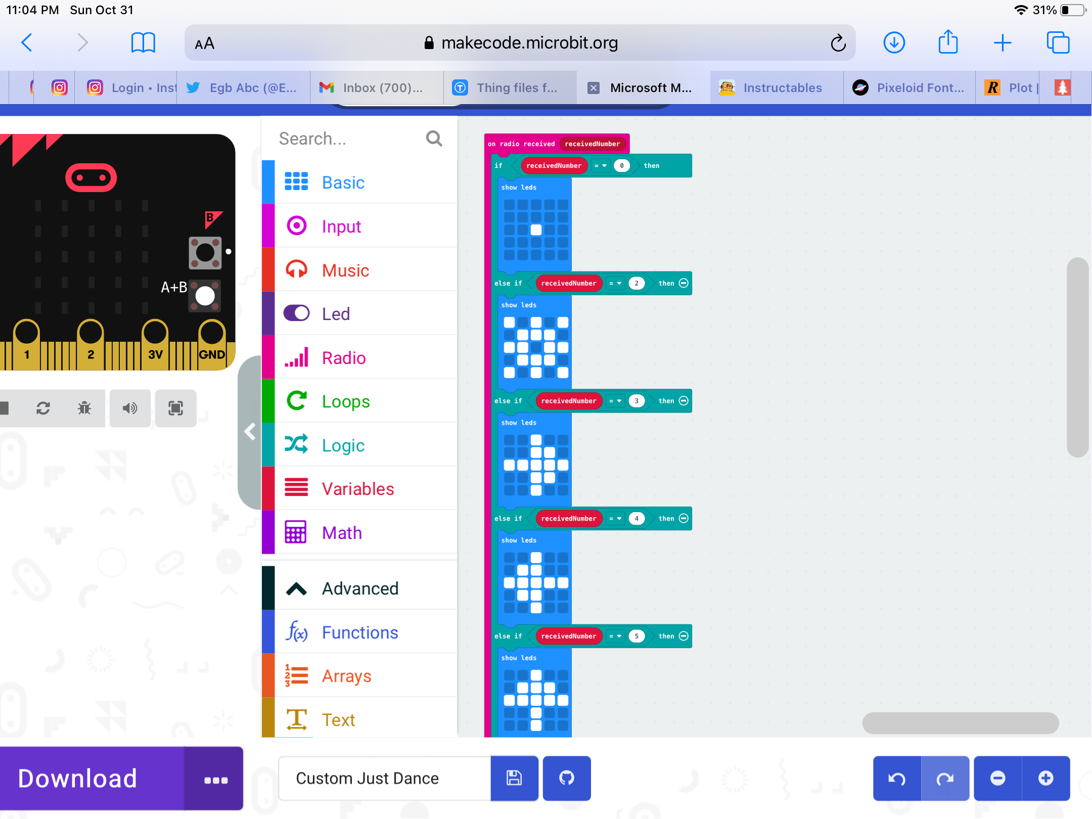 MicroBeat: the Custom Routine Dancing Game : 6 Steps (with Pictures ...