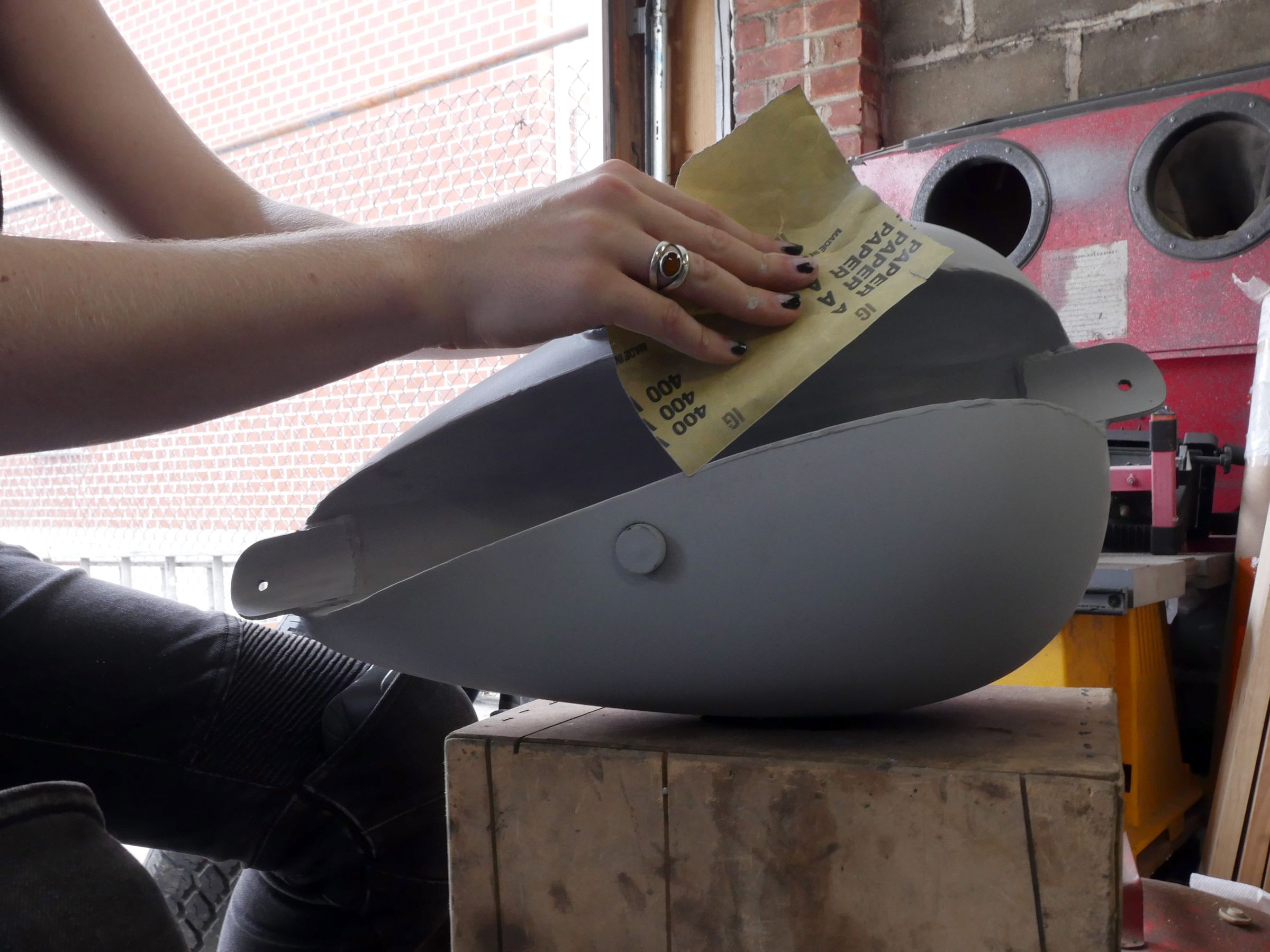 Matte Finish Motorcycle Tank Painting : 6 Steps (with Pictures ...