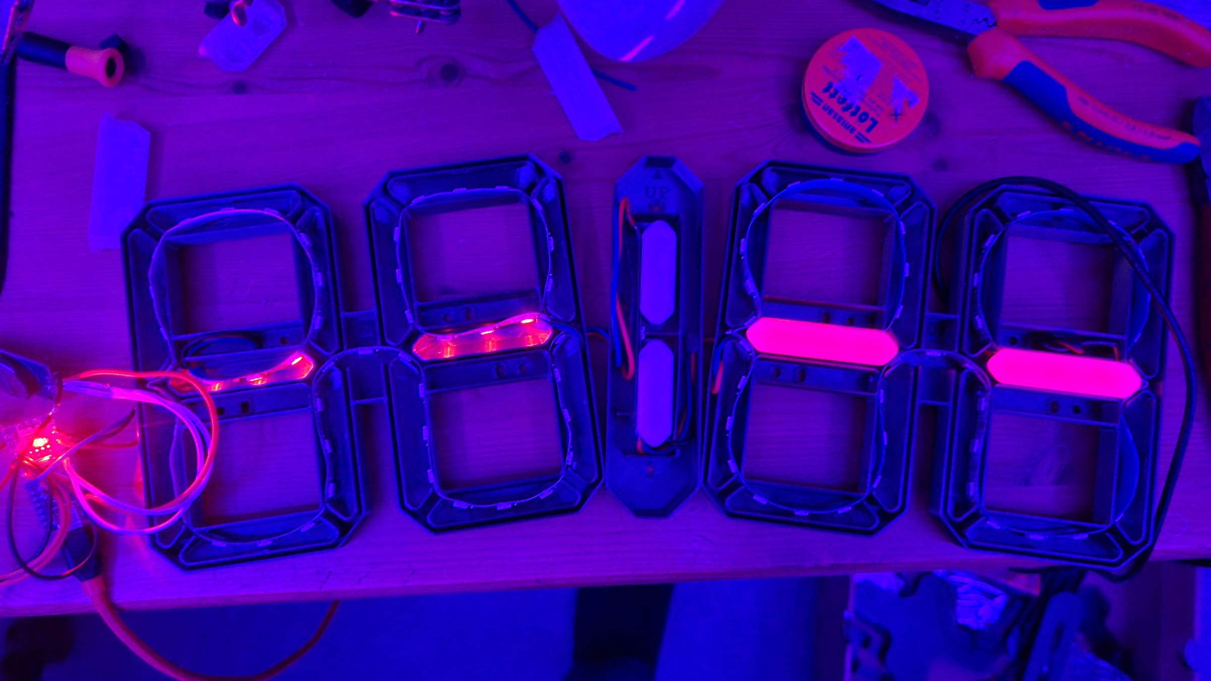 Retro 7 Segment Clock - the Final One(s) : 11 Steps (with Pictures ...