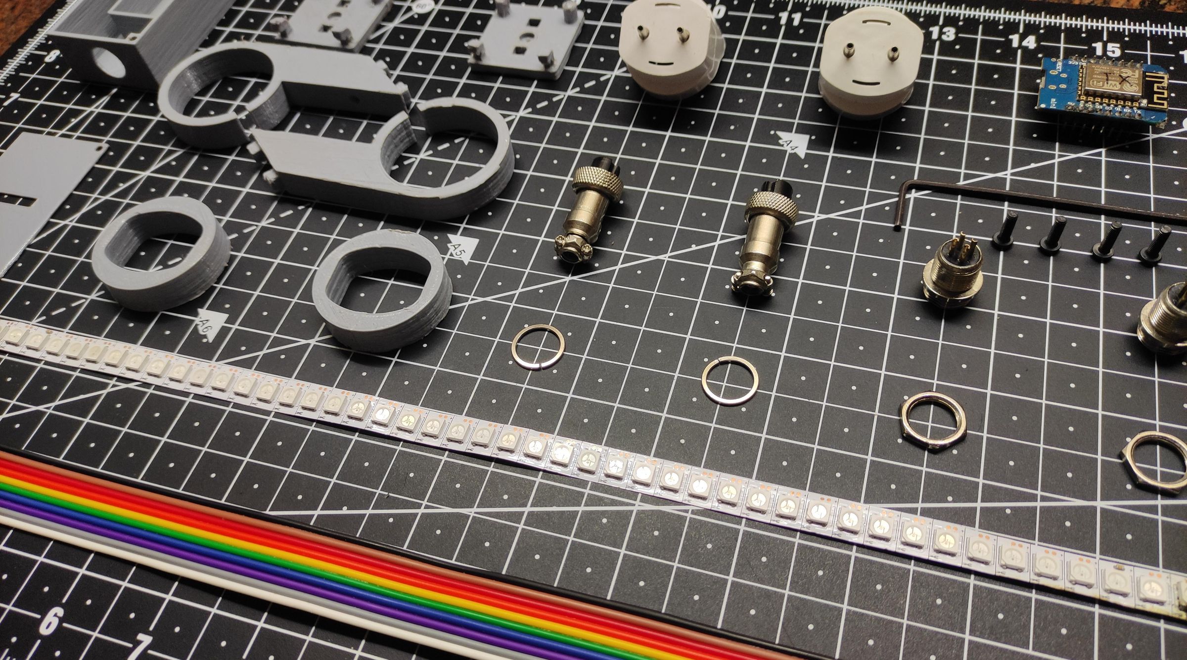 Pixel Rainbow LED Tube for Home/video Lighting : 14 Steps (with ...