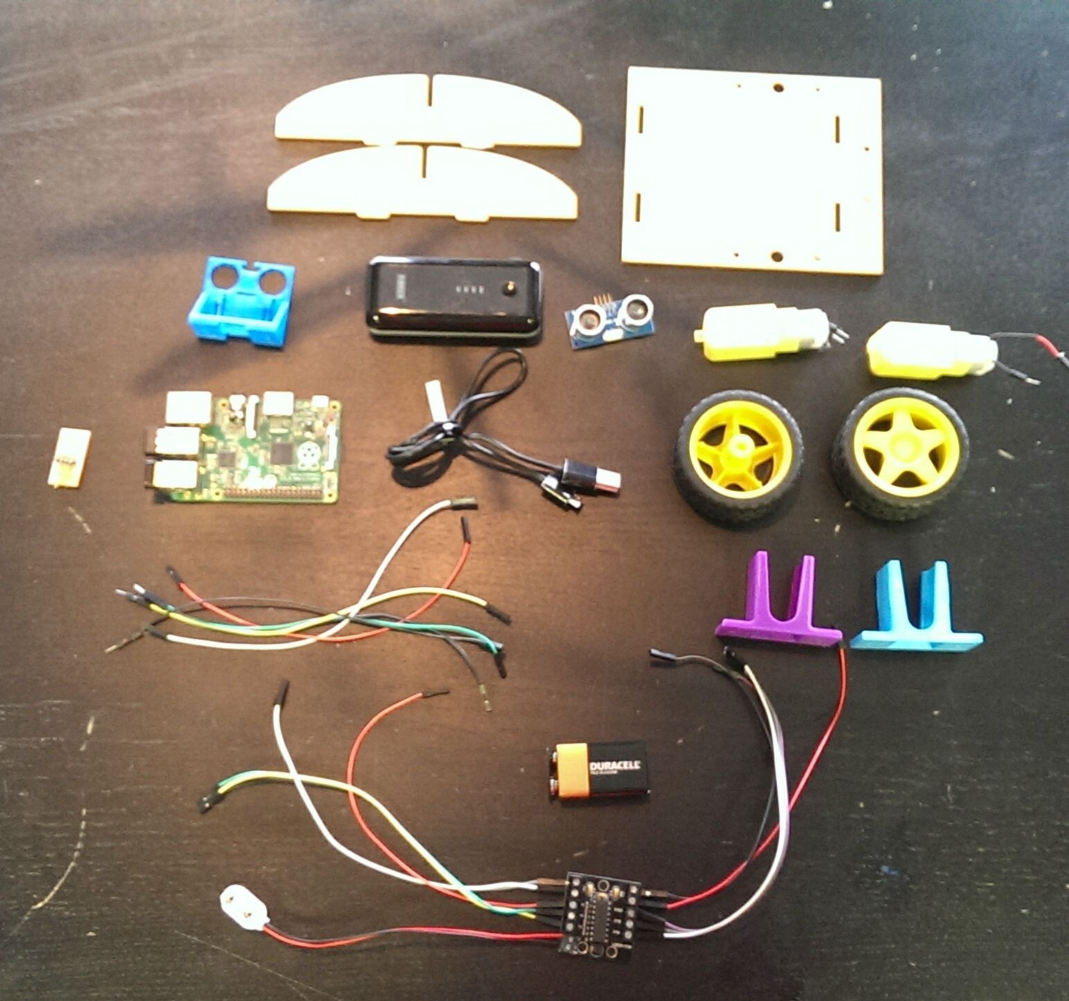 Raspberry Pi Based Wall Avoiding Robot - FabLab NerveCentre : 5 Steps - Instructables