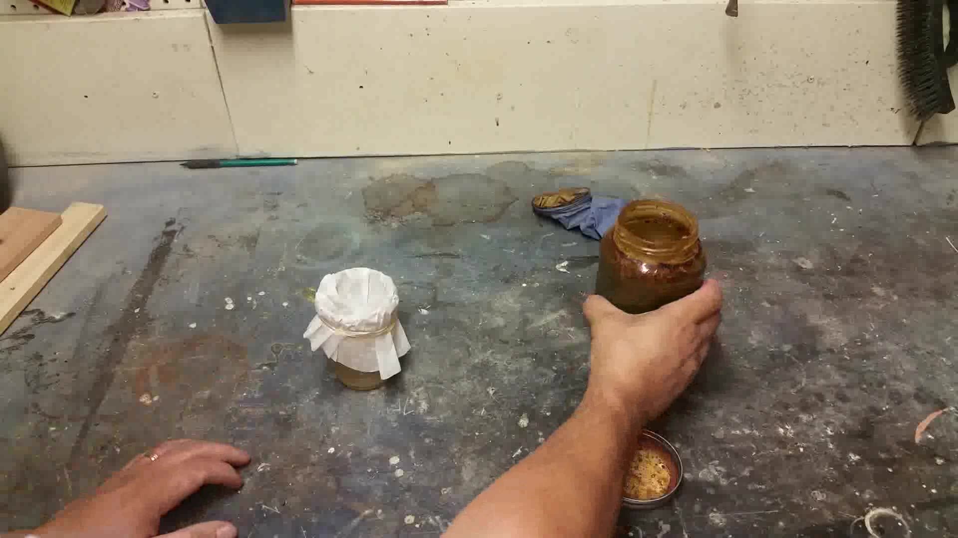 Make Your Own Iron Acetate/Homemade Stain : 9 Steps (with Pictures ...