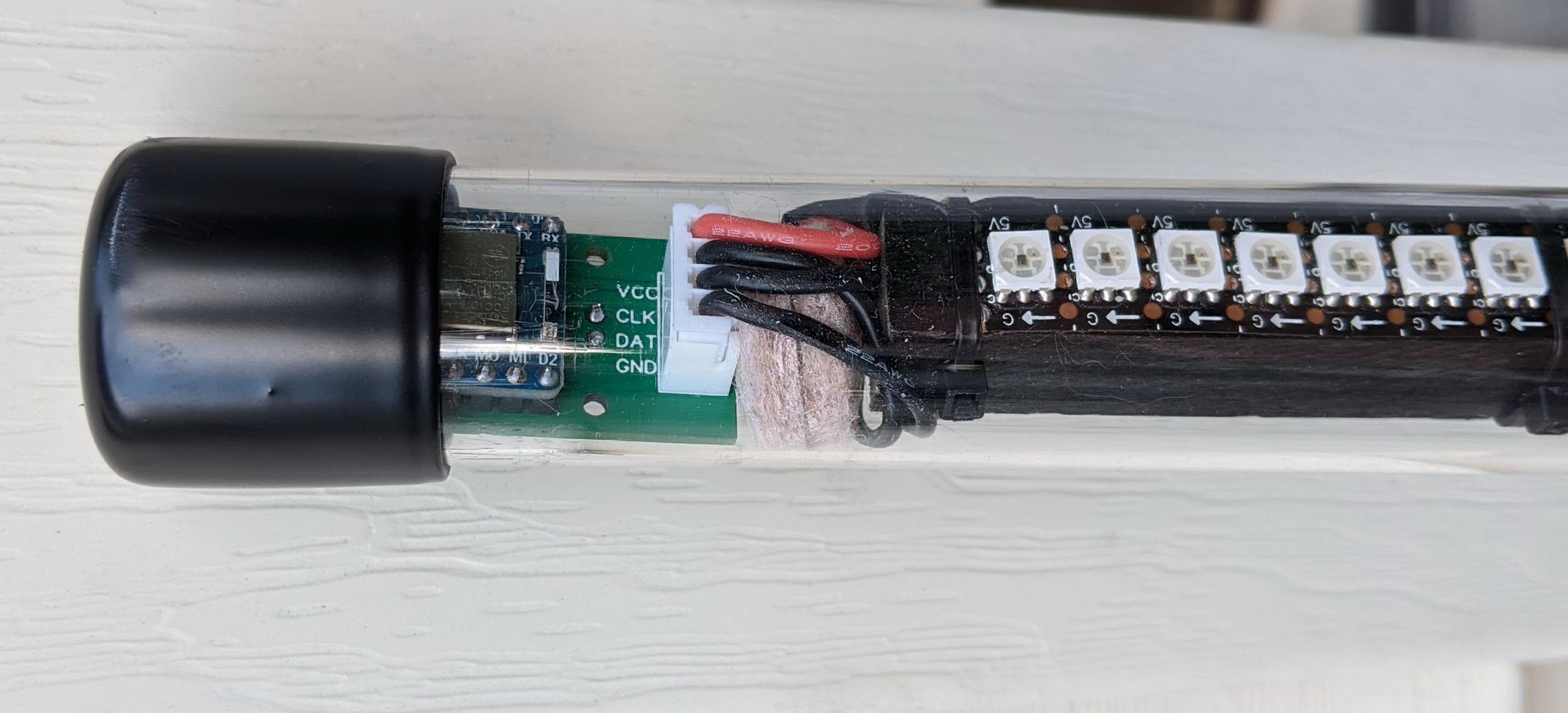 Persistence of Vision LED Staff : 11 Steps (with Pictures) - Instructables