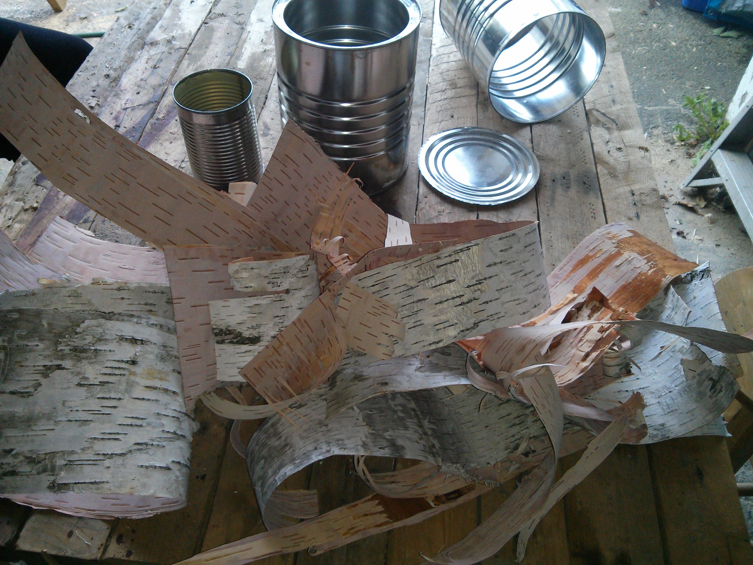 Birch Tar Resin for Paleo Crafts and Tool Making : 7 Steps (with ...
